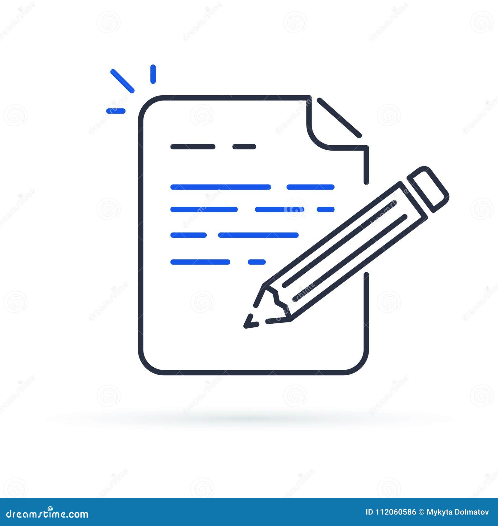 Document Paper Icon. Vector File Pictogram. | CartoonDealer.com #244900803