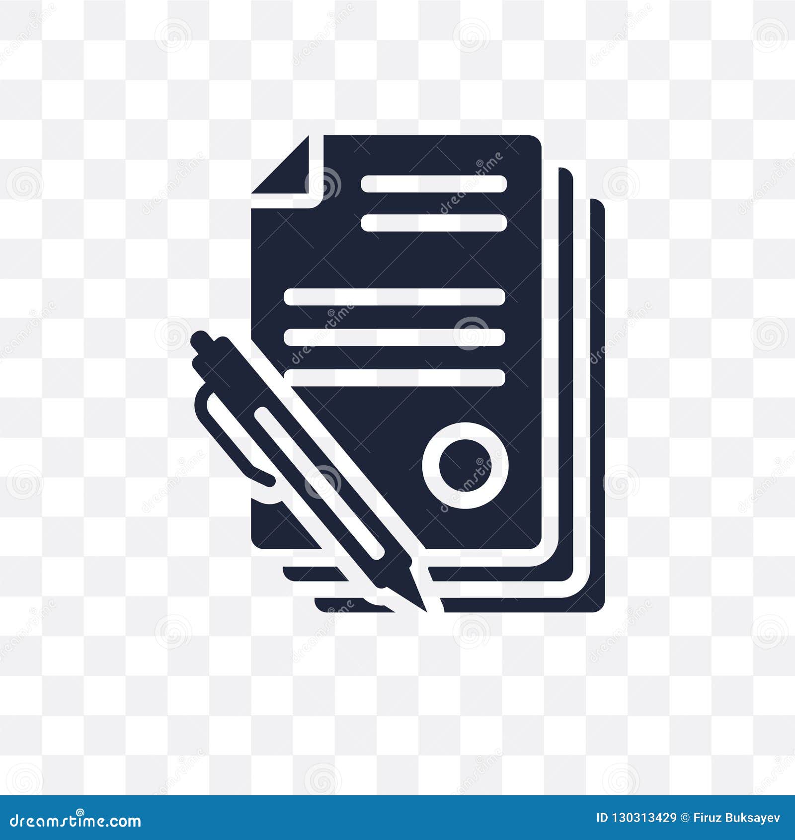 Contract Transparent Icon. Contract Symbol Design from Human Res Stock ...