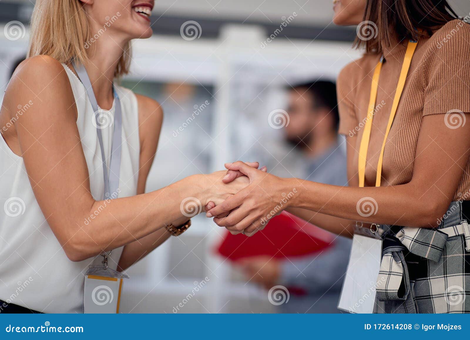 Contracted Work - Handshake Business Woman Stock Photo - Image of ...