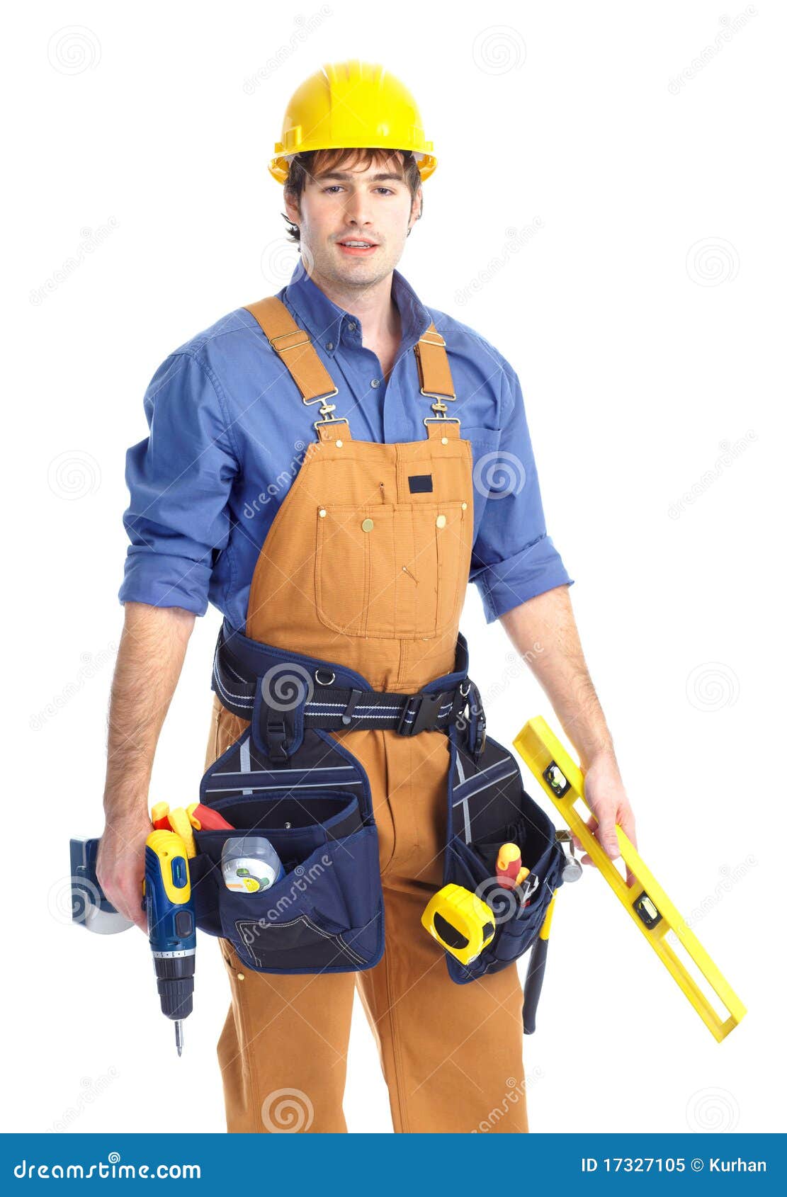 Contractor stock image. Image of manufactory, electricity - 17327105