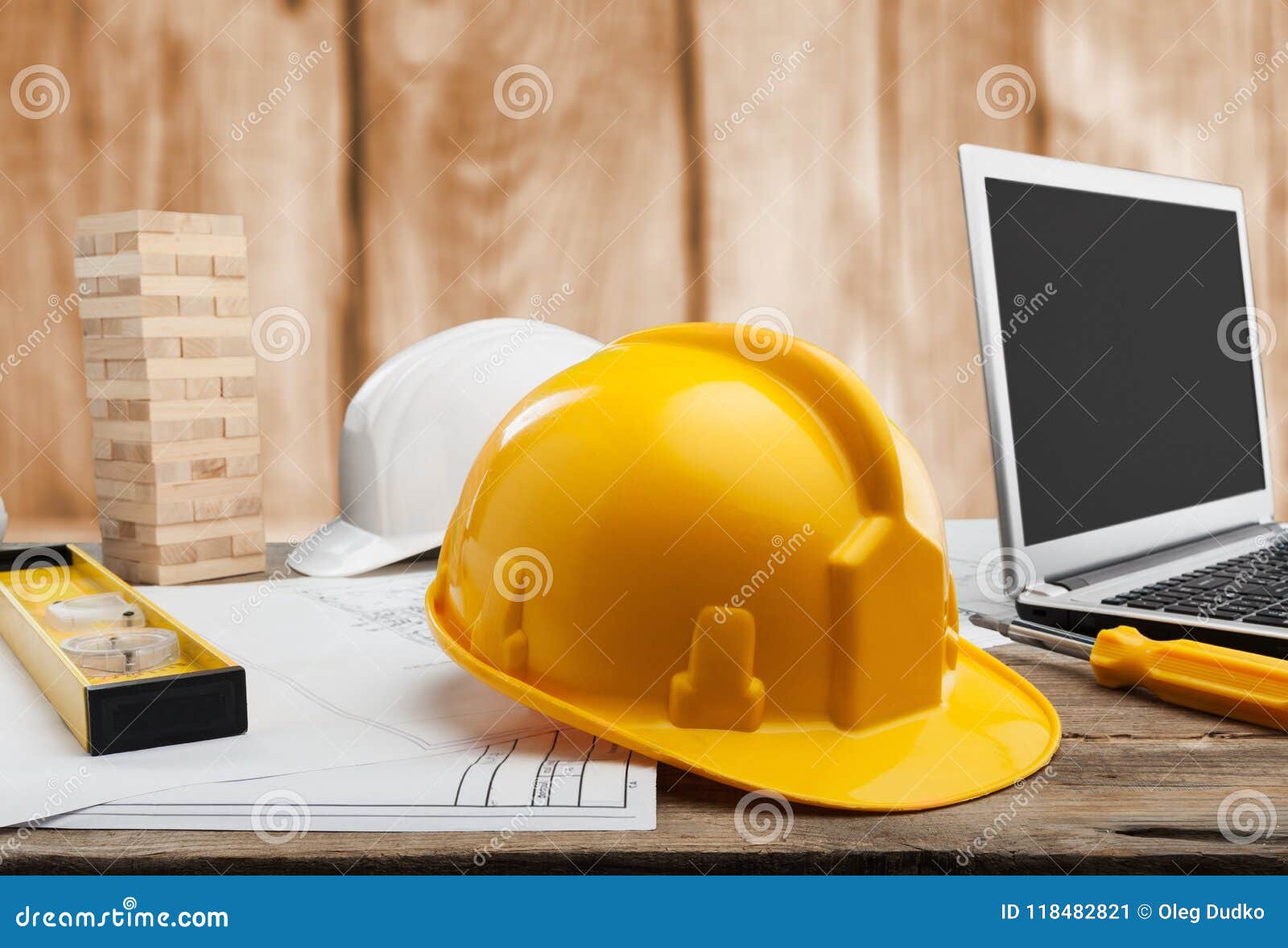 Contractor stock image. Image of work, construction - 118482821