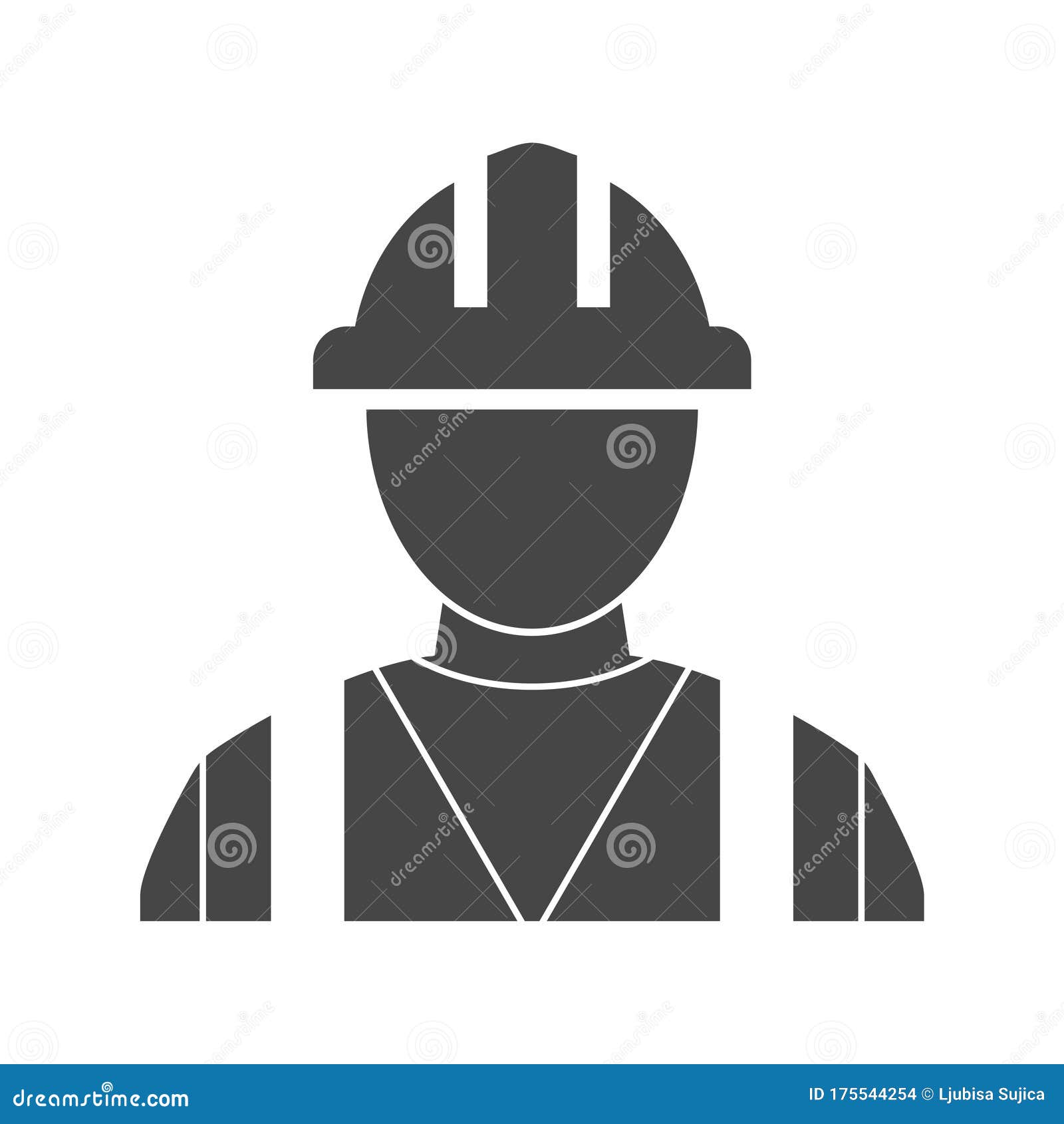 Contractor Icon, Workers Icon Stock Vector - Illustration of industry ...