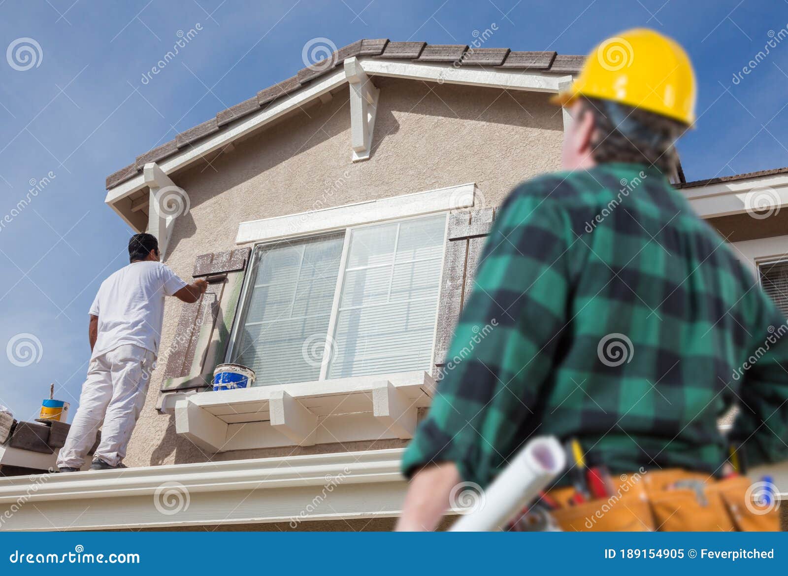 7,450 Contractor House Painting Stock Photos - Free & Royalty-Free ...