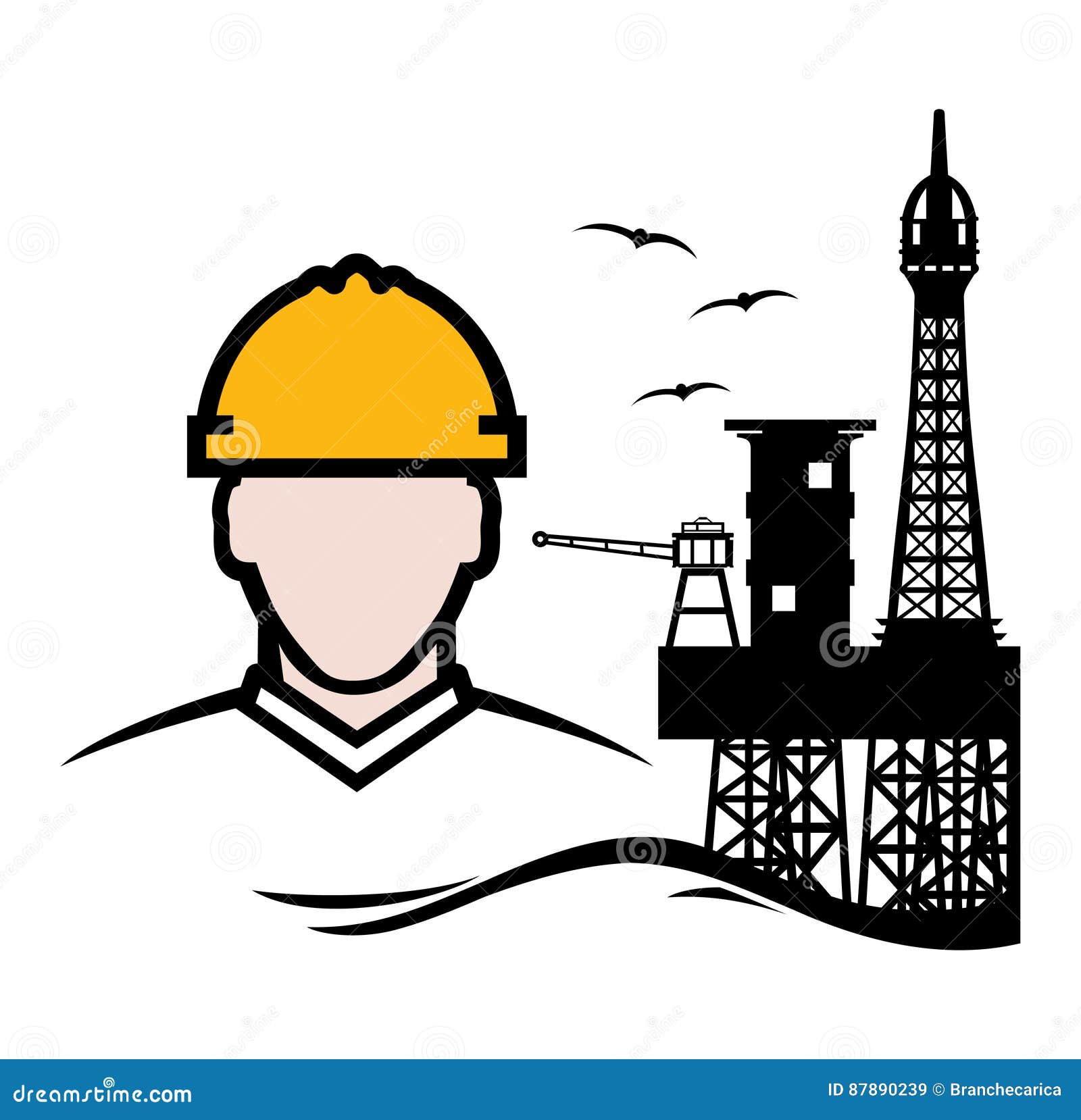 Contractor stock vector. Illustration of contractor, purchasing - 87890239