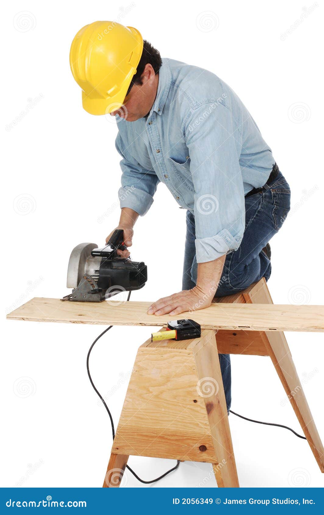 Contractor at work stock image. Image of power, career - 2056349