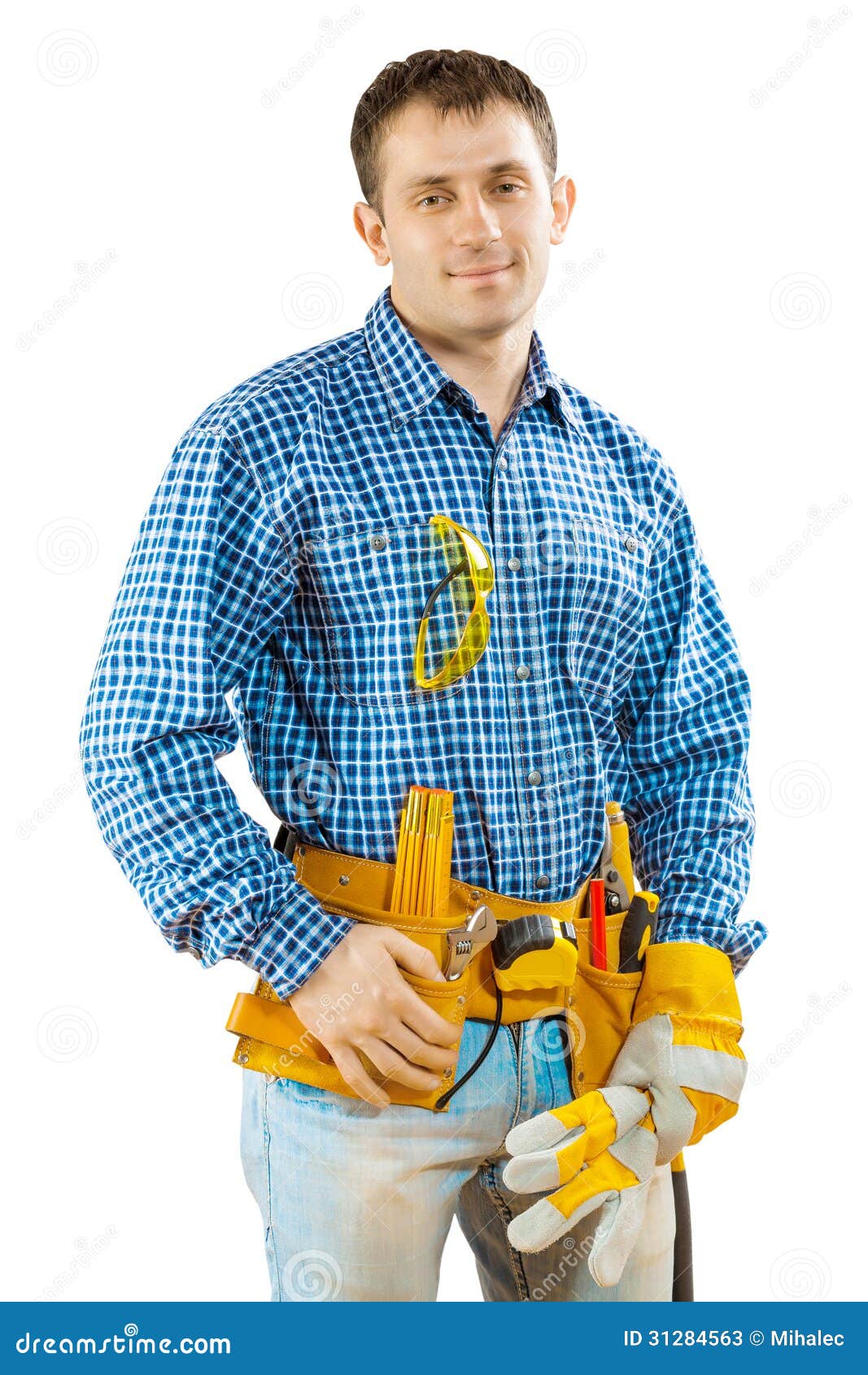Contractor stock image. Image of carpenter, home, industry - 31284563