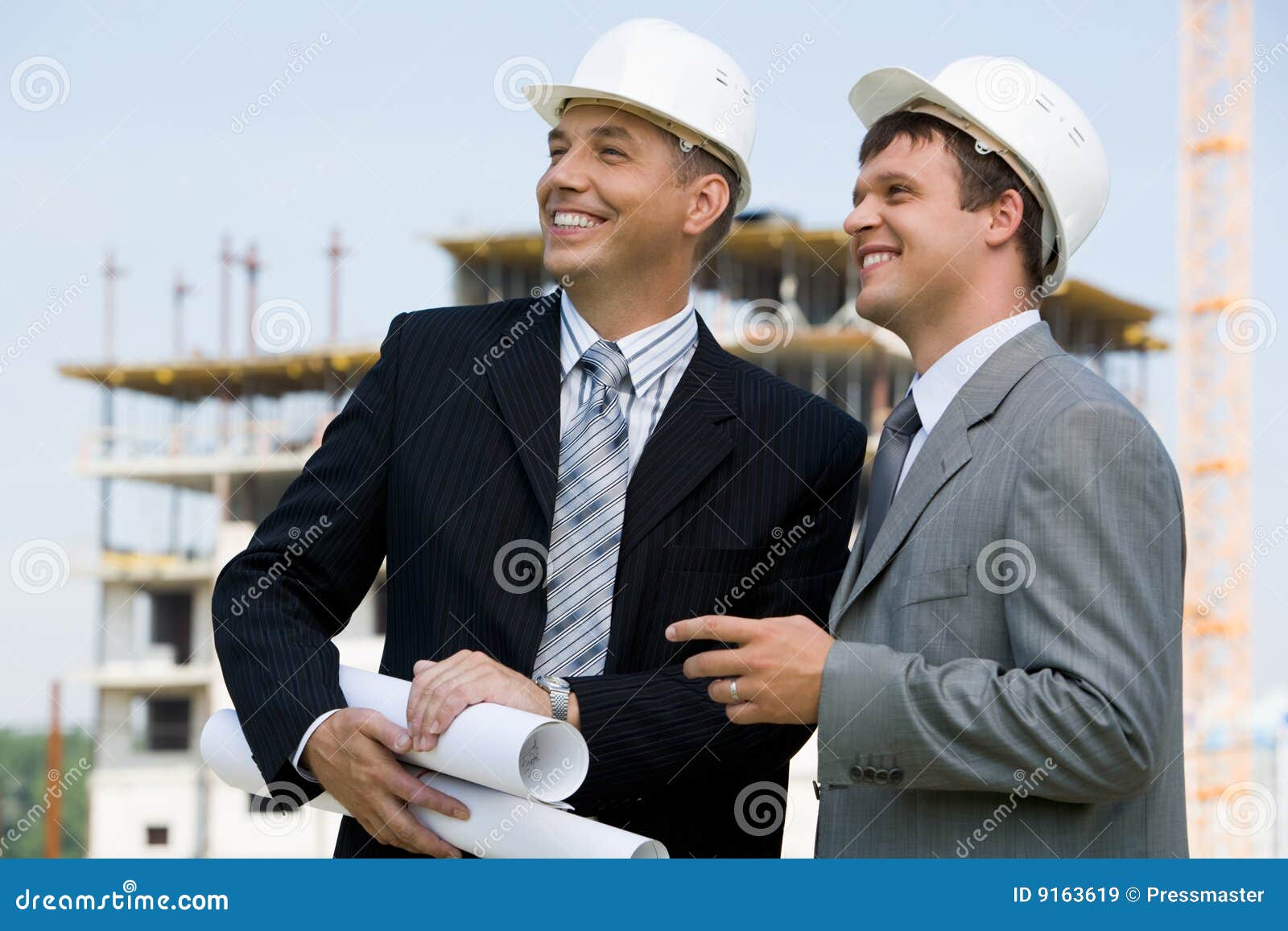 Contractors stock image. Image of construction, achievement - 9163619