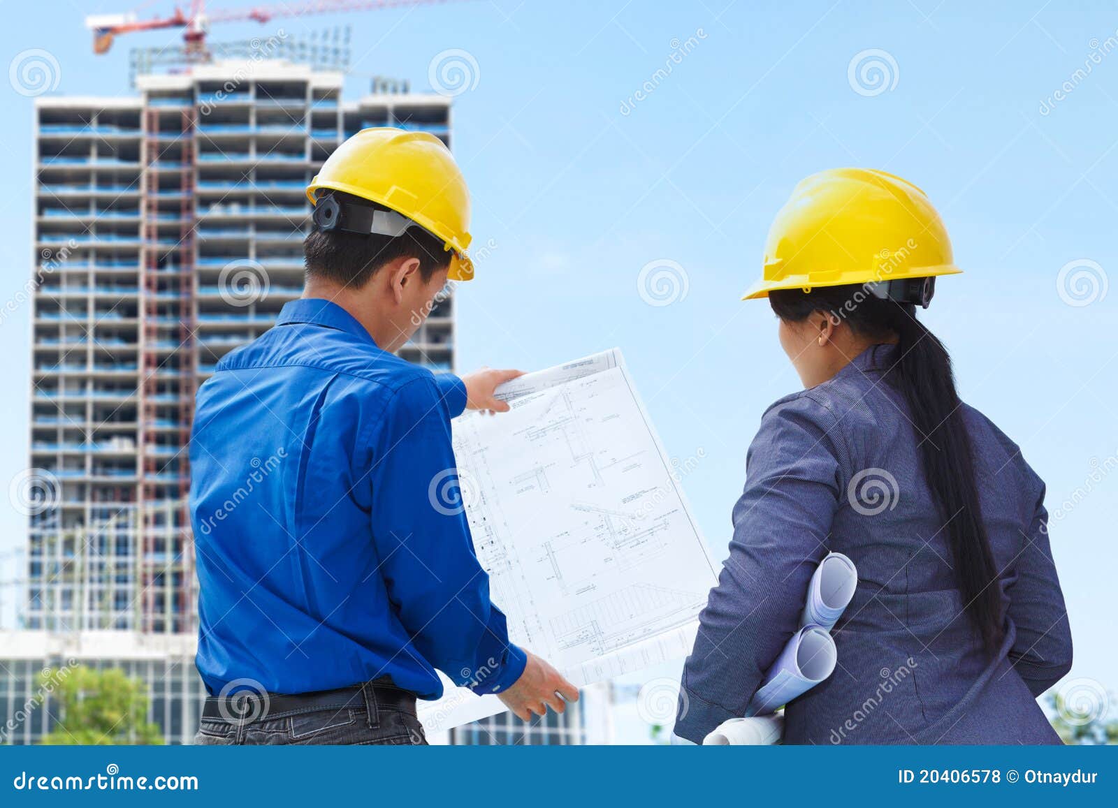 Contractors and Building Projects Stock Photo - Image of progress ...