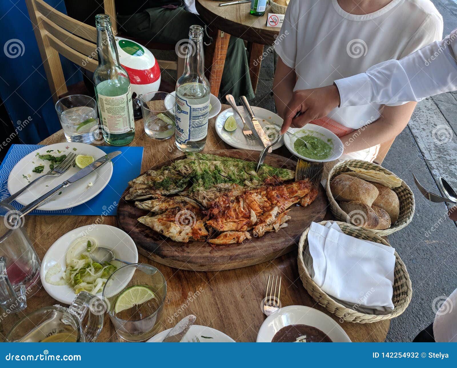 Contramar fish Mexico City editorial photography. Image of seafood ...