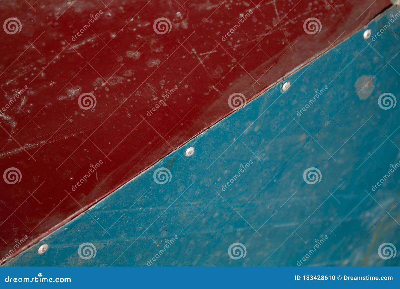 Contrast of Colors on Metal Stock Photo - Image of design, pattern ...