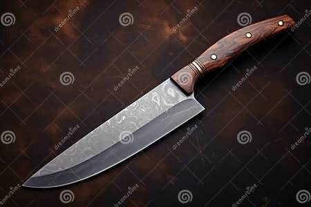 Contrast of Dull and Sharp Knife Edges after Sharpening Stock Image ...