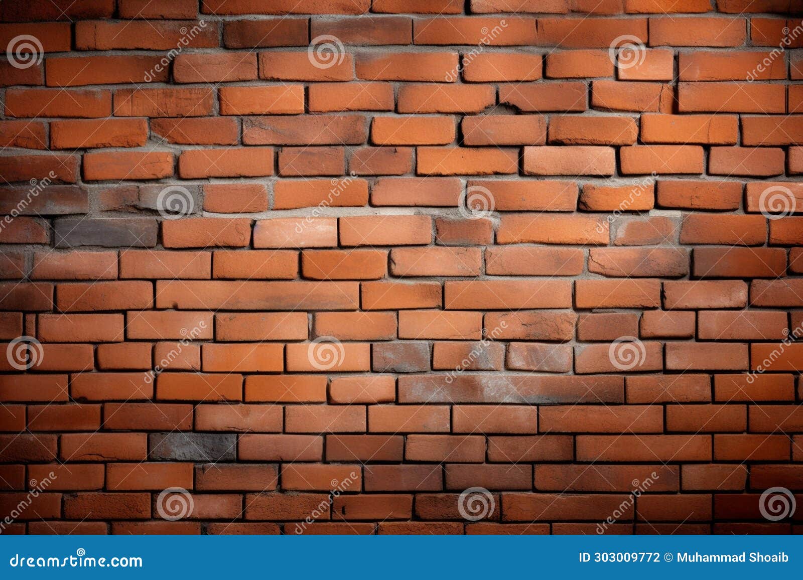 Defined Brick Wall Texture With Clear Outlines And Visible Mortar ...