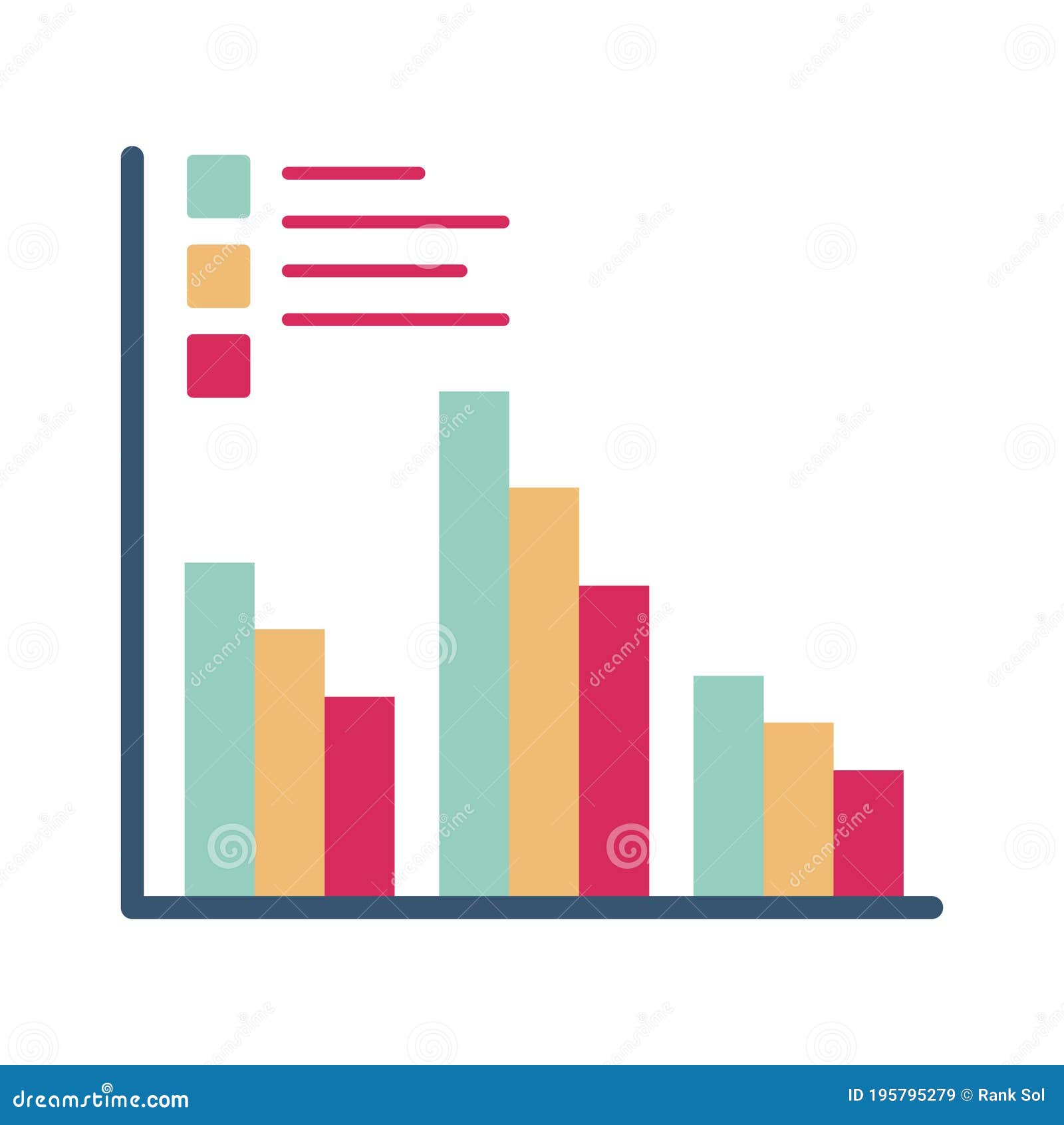 Contrast Flat Vector Icon Which Can Easily Modify or Edit Stock Vector ...
