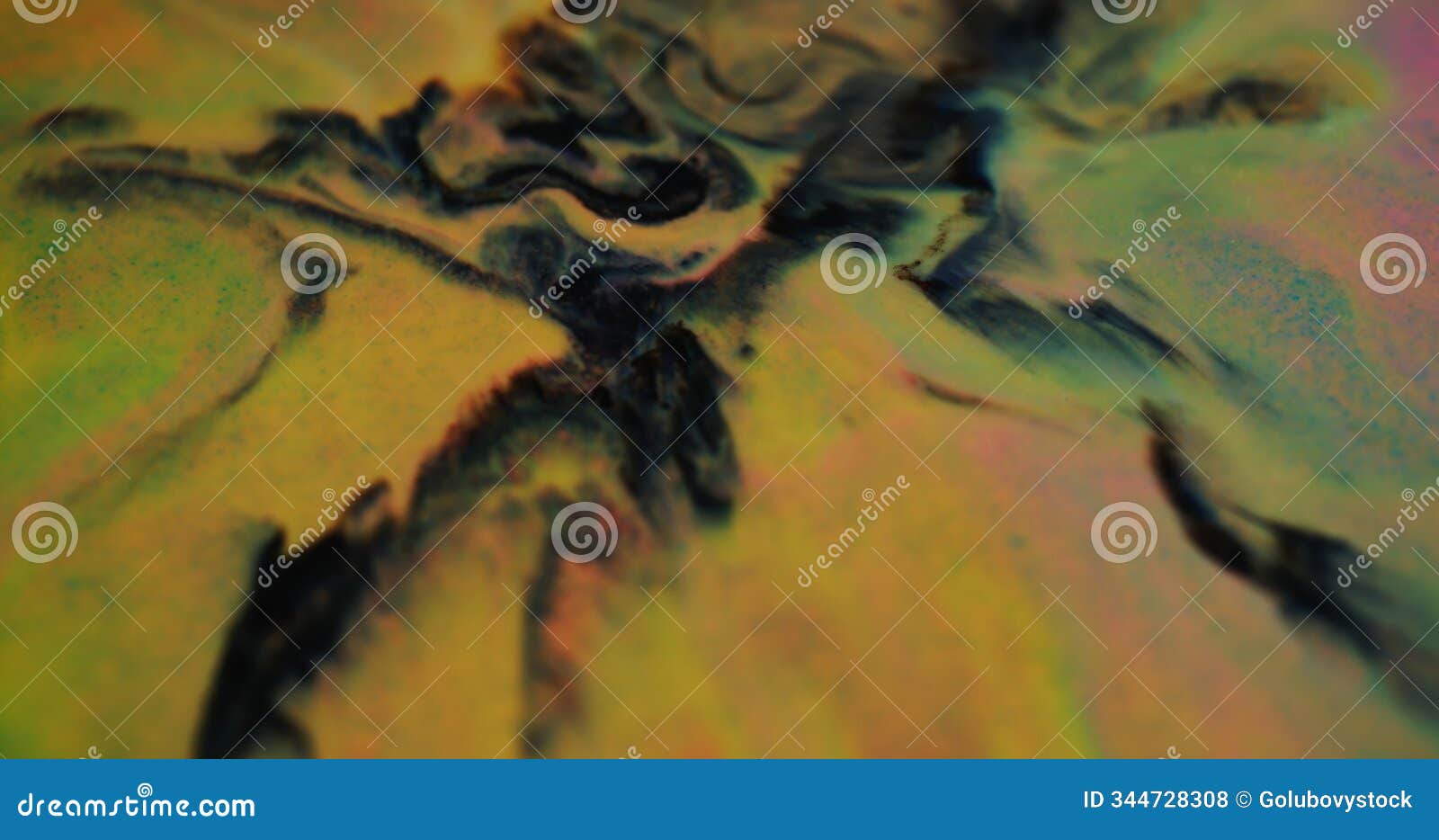 Contrast Flow Color Mixture Jet Paint Diverge Stock Photo - Image of ...