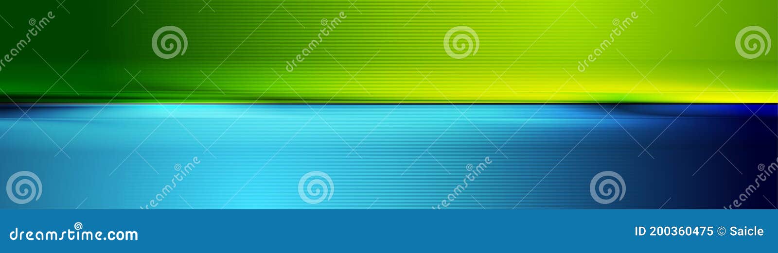 Contrast Green Blue Smooth Abstract Background Stock Vector ...