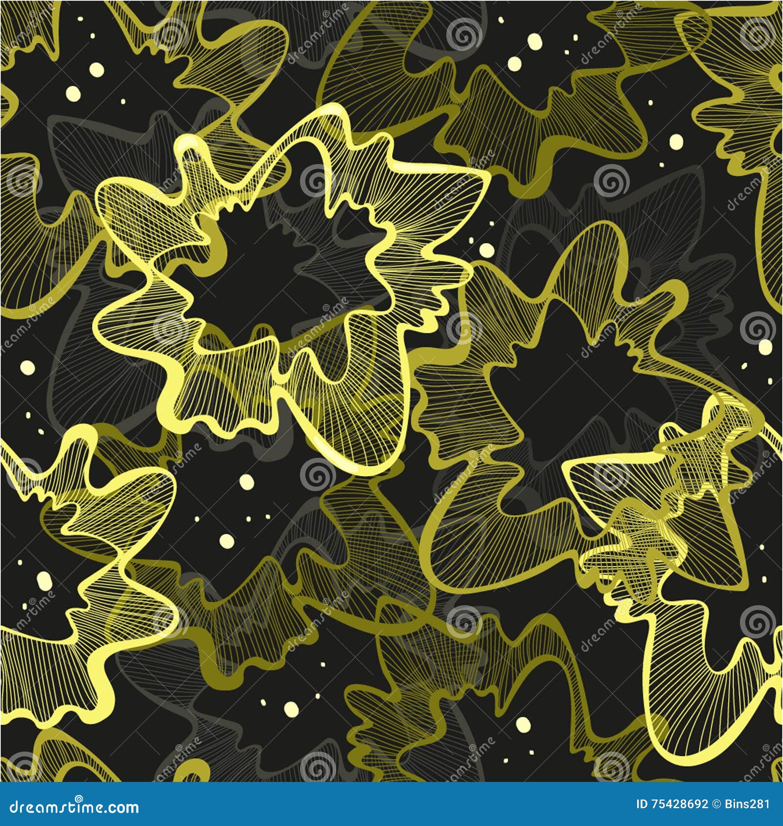 Contrast pattern stock illustration. Illustration of wrapping - 75428692
