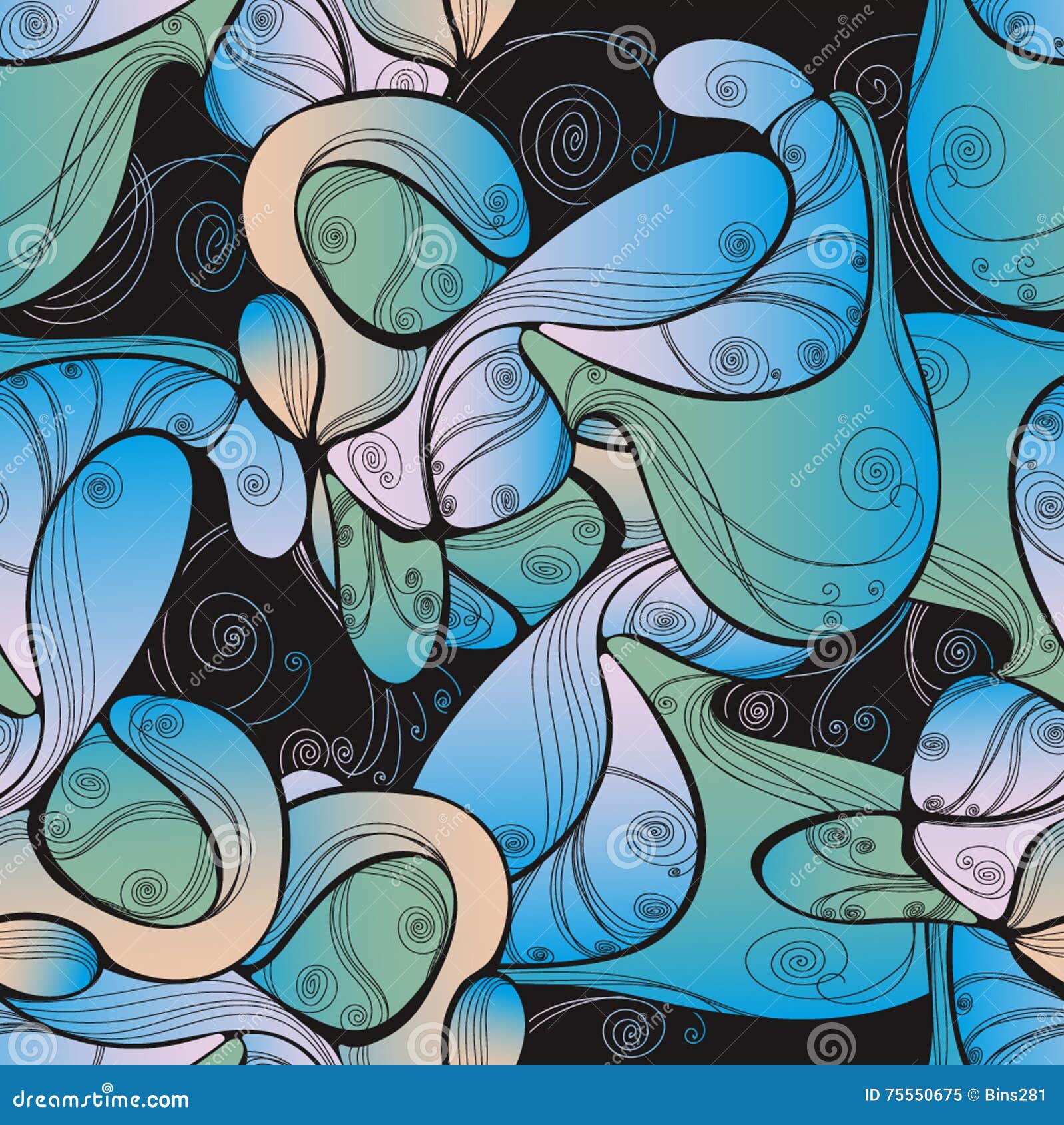 Contrast pattern stock vector. Illustration of contrast - 75550675