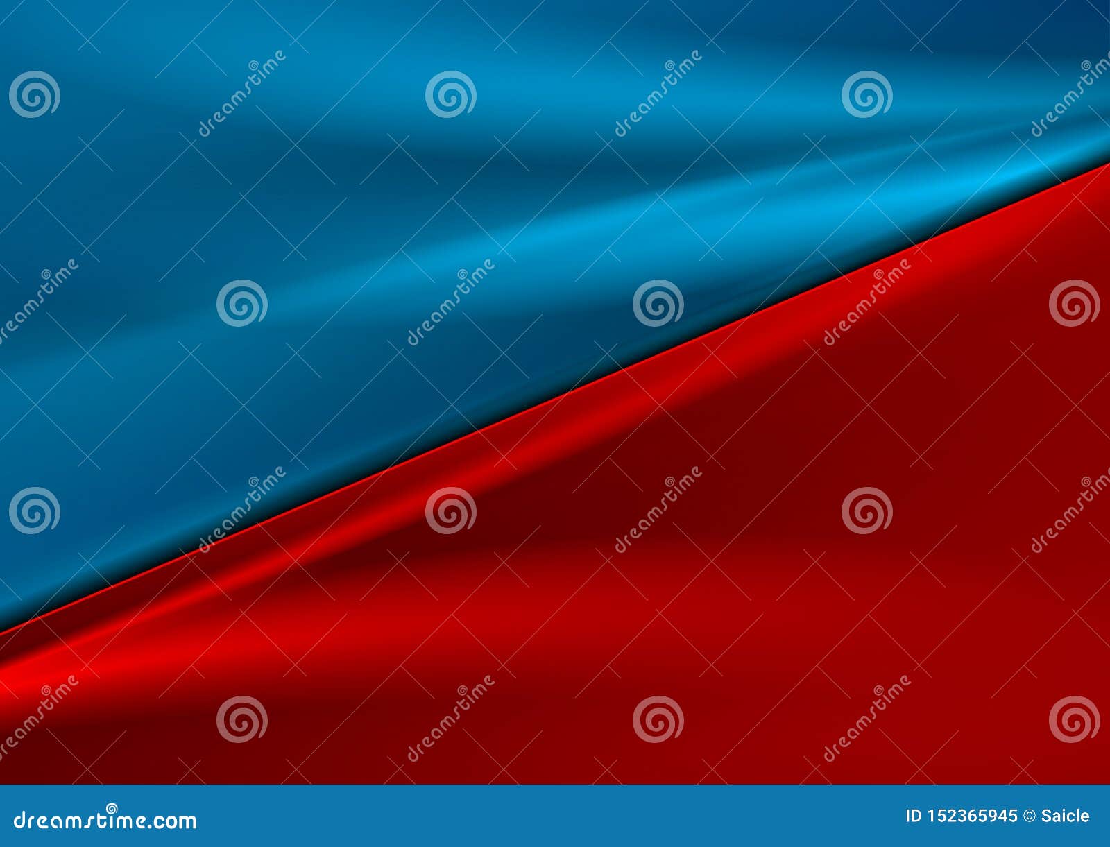 Contrast Red Blue Smooth Gradient Abstract Background Stock Vector ...
