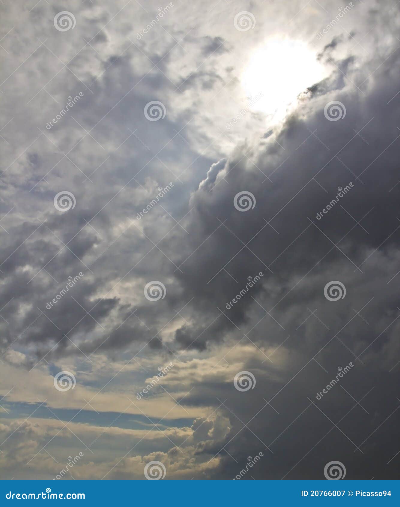 Contrast Sky stock image. Image of midday, contrary, dark - 20766007