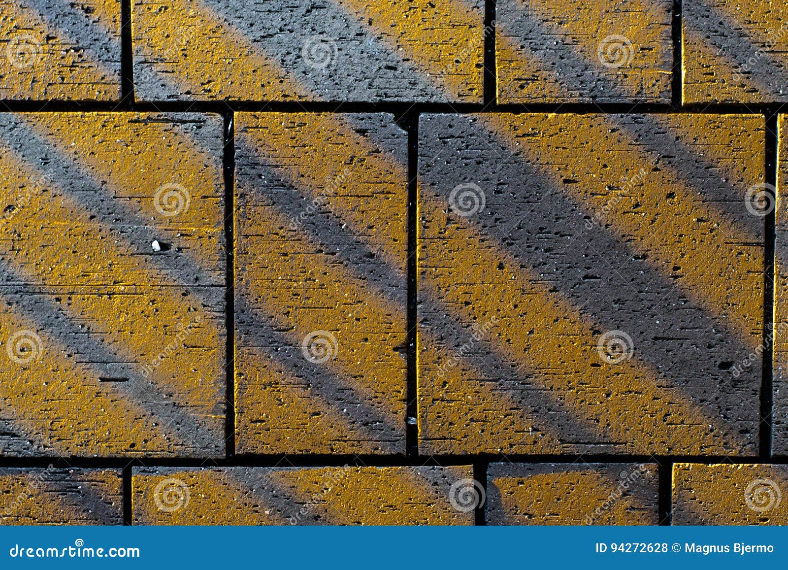 Contrasting Angular Lines on Concrete Paving Block Stones Stock Photo ...