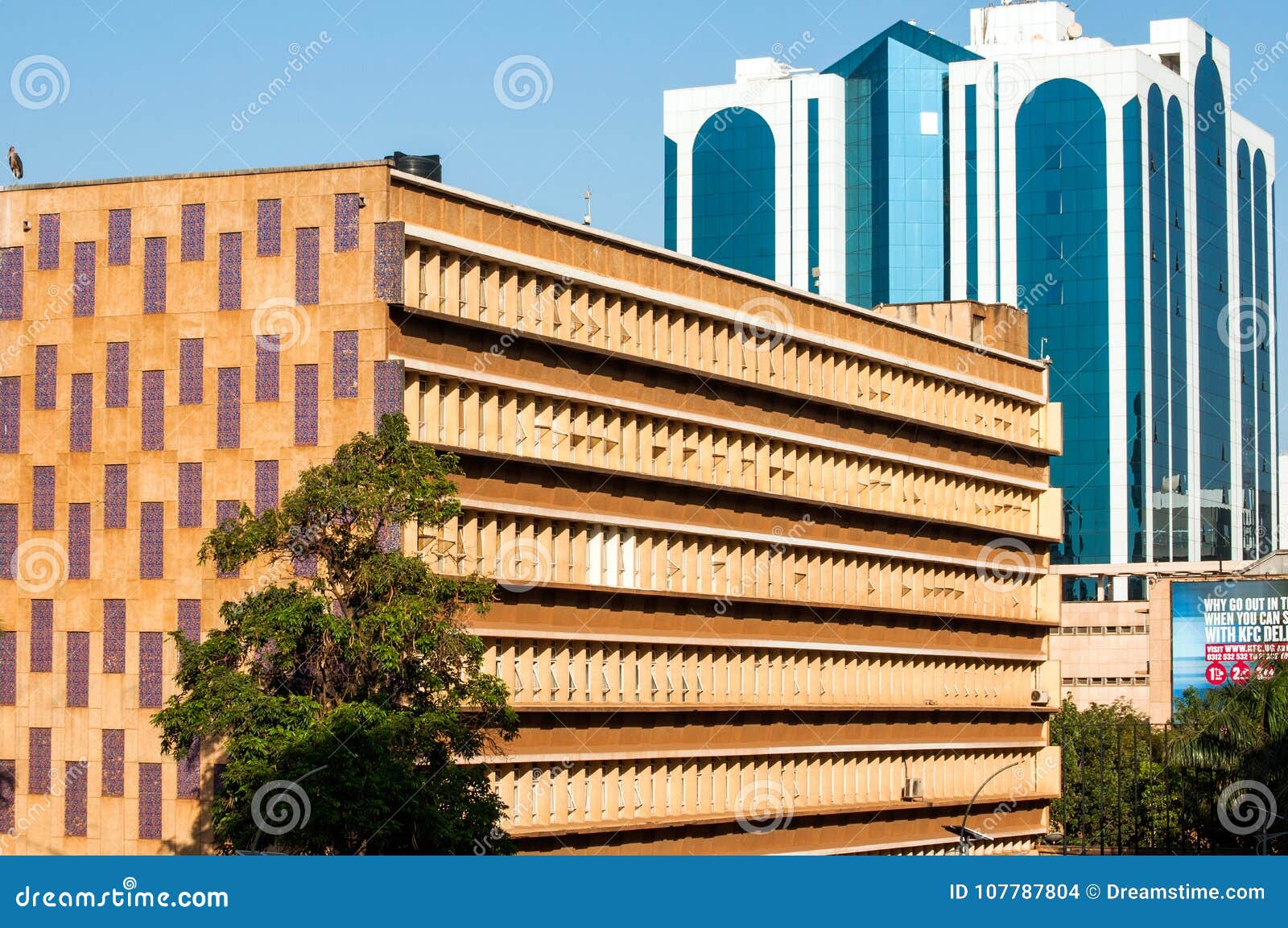 Contrasting Architectural Styles, Kampala, Uganda Editorial Stock Image ...