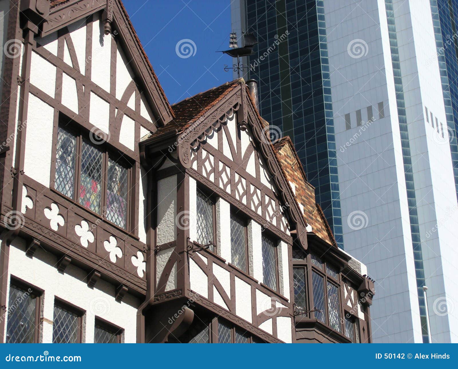 Contrasting architecture stock photo. Image of office, australia - 50142