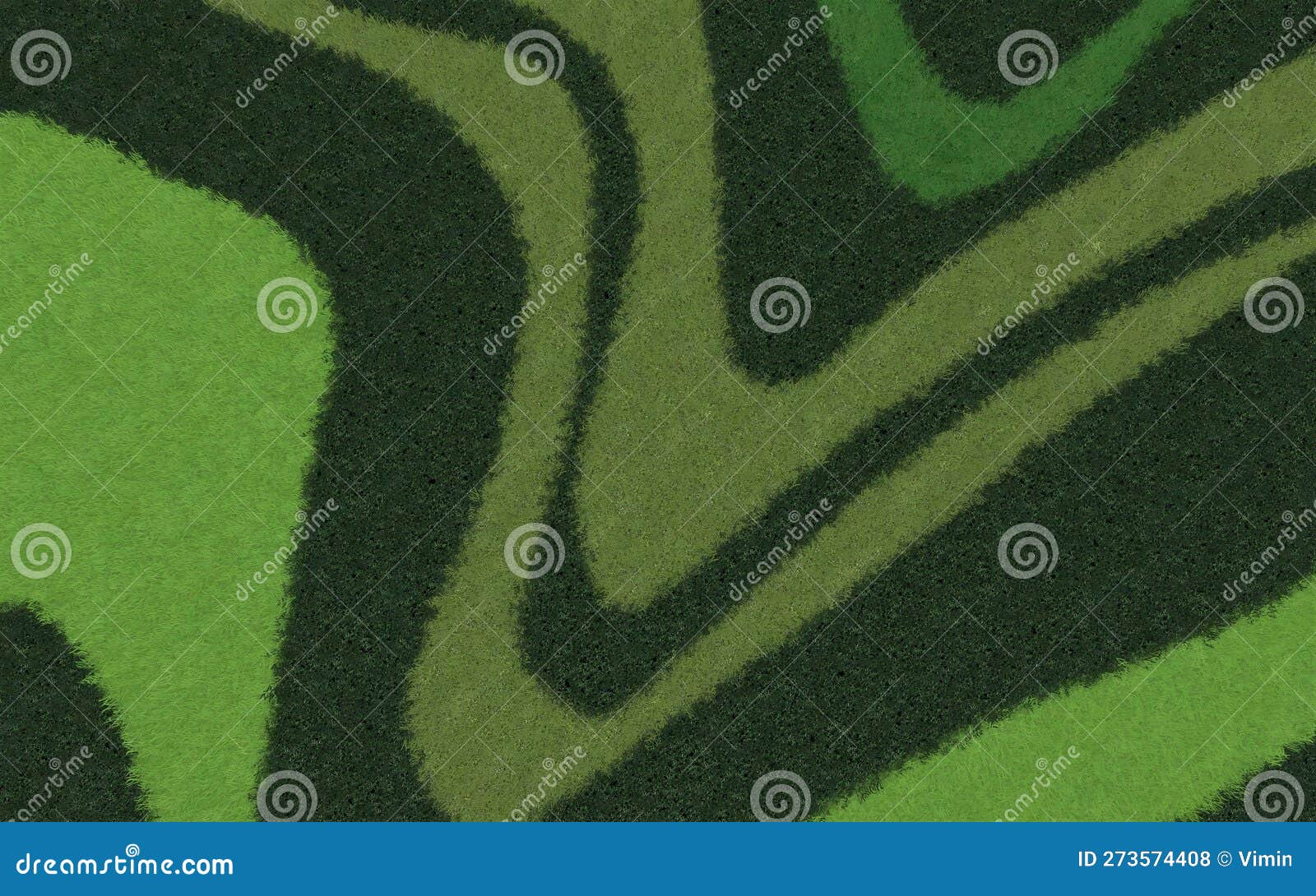 Contrasting Composition of Different Lawn Surfaces in Smooth Lines ...