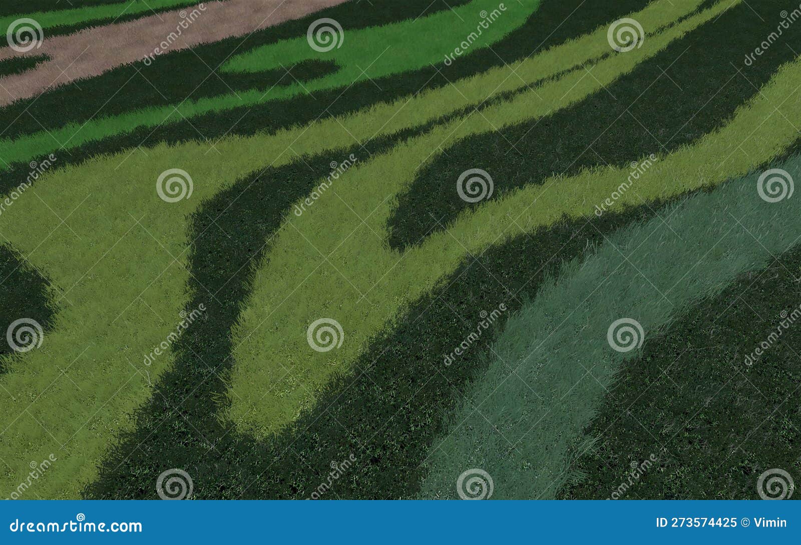 Contrasting Composition of Different Lawn Surfaces in Smooth Lines ...