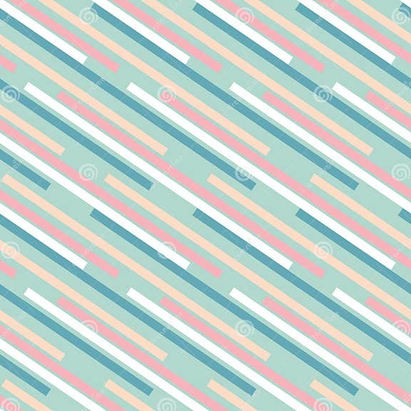 Contrasting Geometric Seamless Pattern with Rectangular Stripes, Green ...