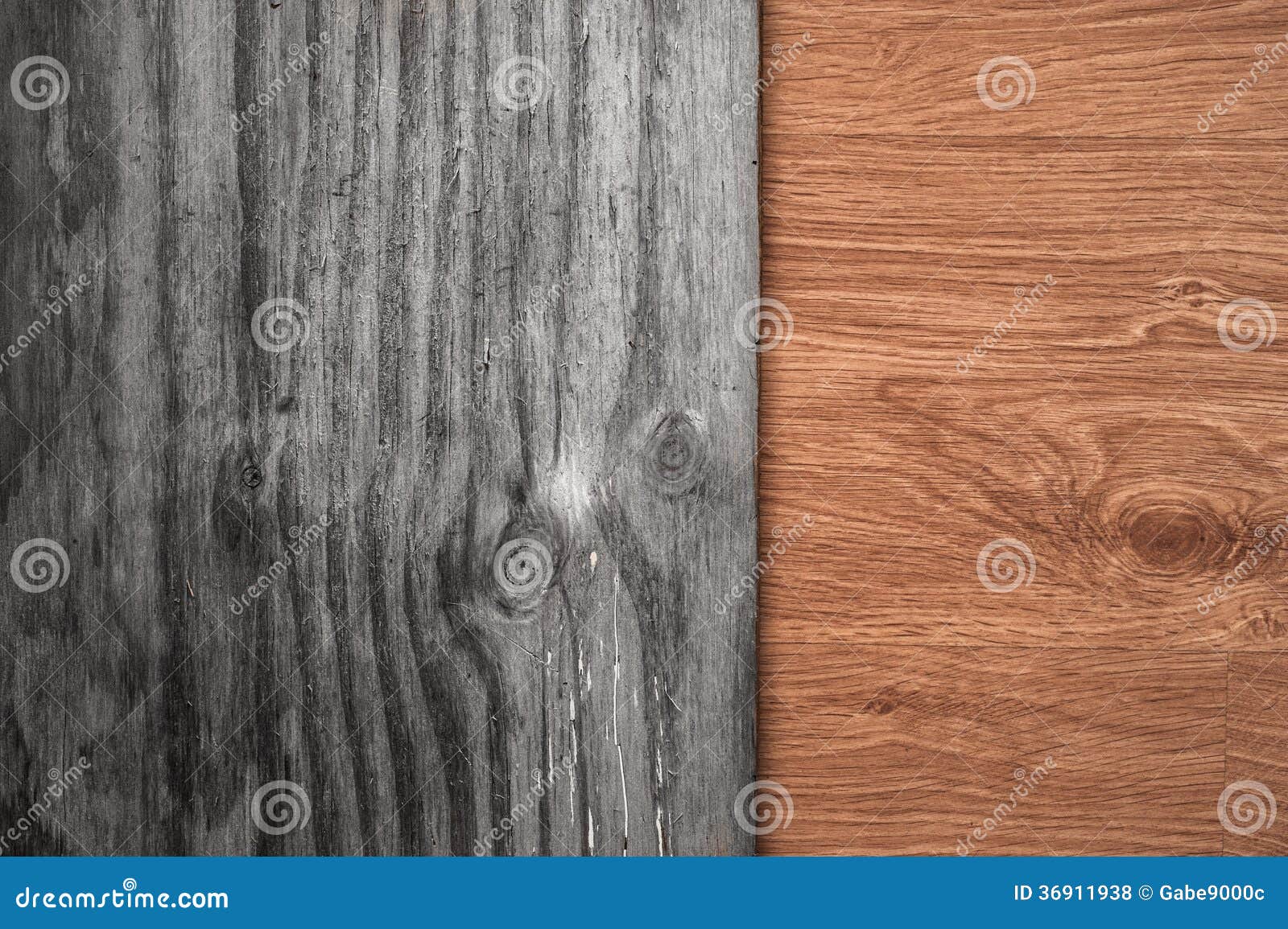 Contrasting Old and New Wood Textures Stock Photo - Image of weathered ...