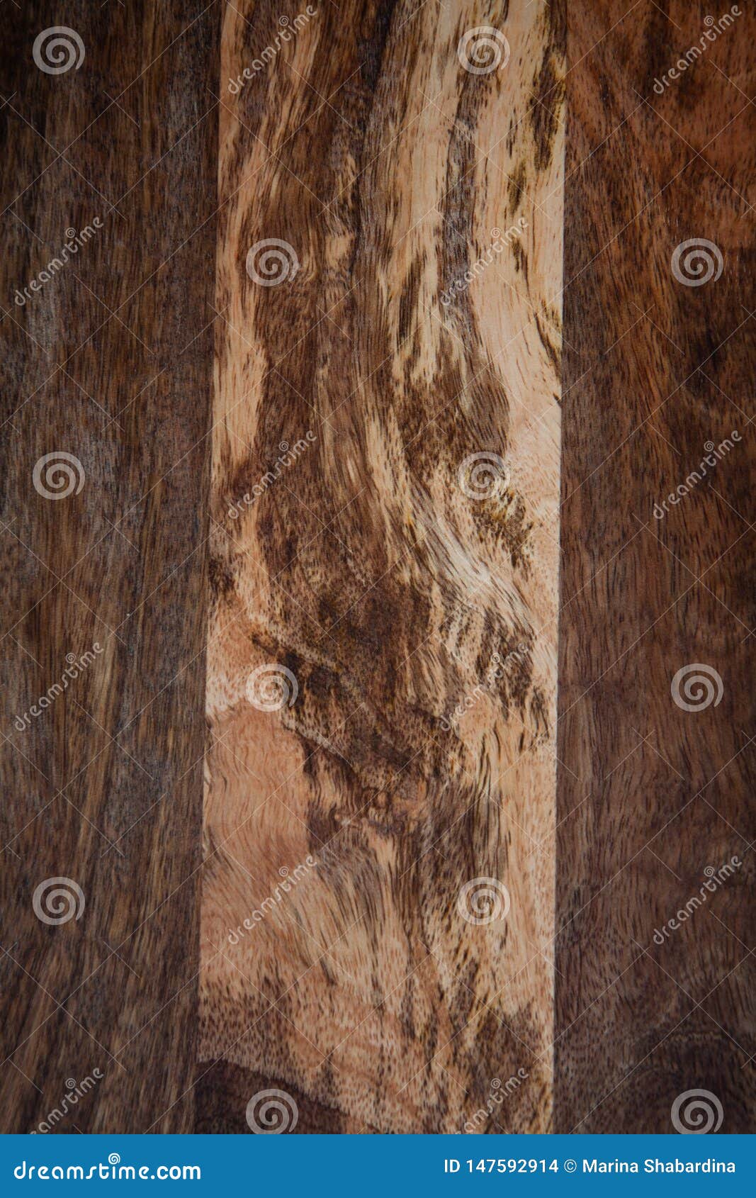 The Contrasting Pattern of Wood on a Wooden Board from Mango Tree. the ...