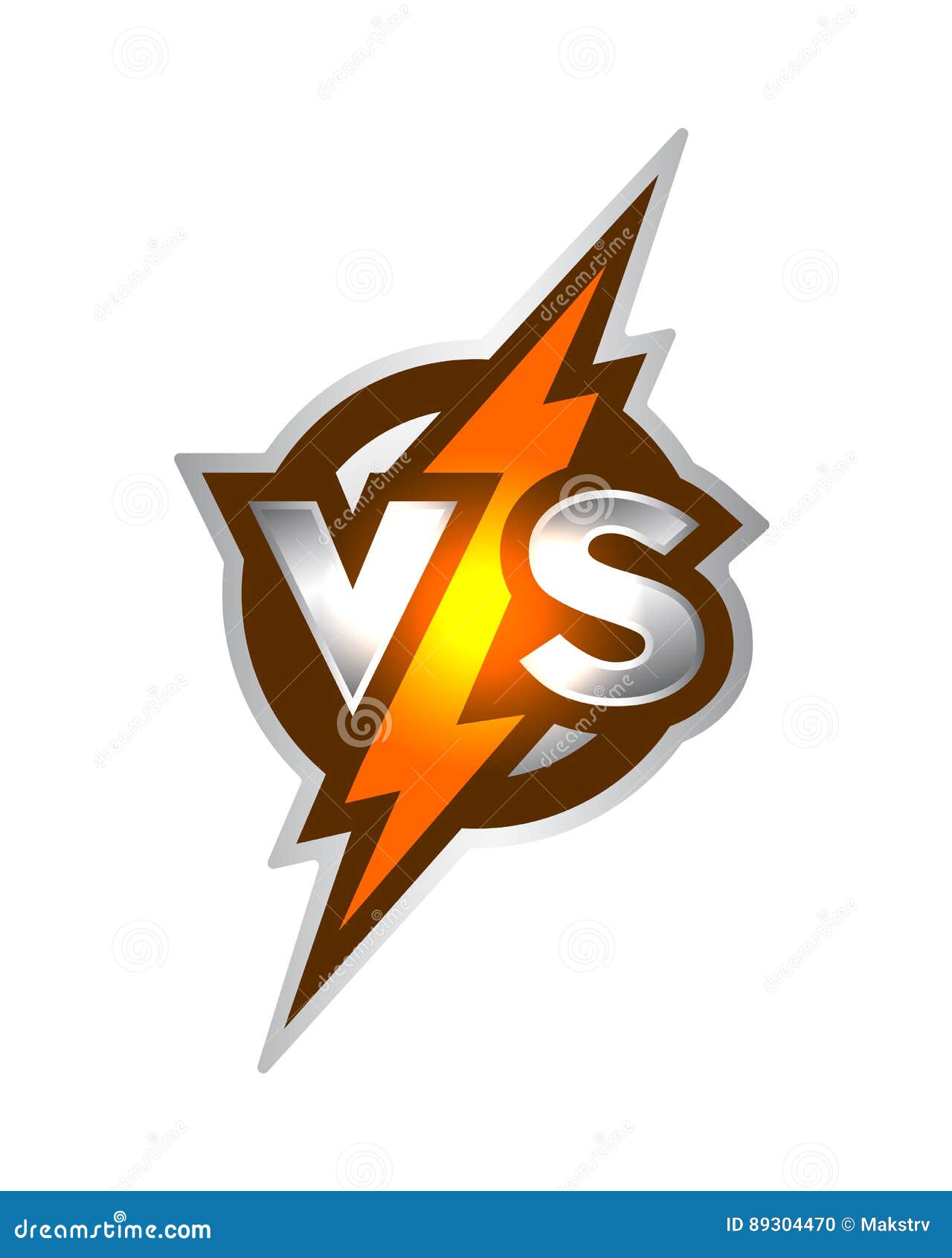 Contre le symbole illustration de vecteur. Illustration du illustration ...