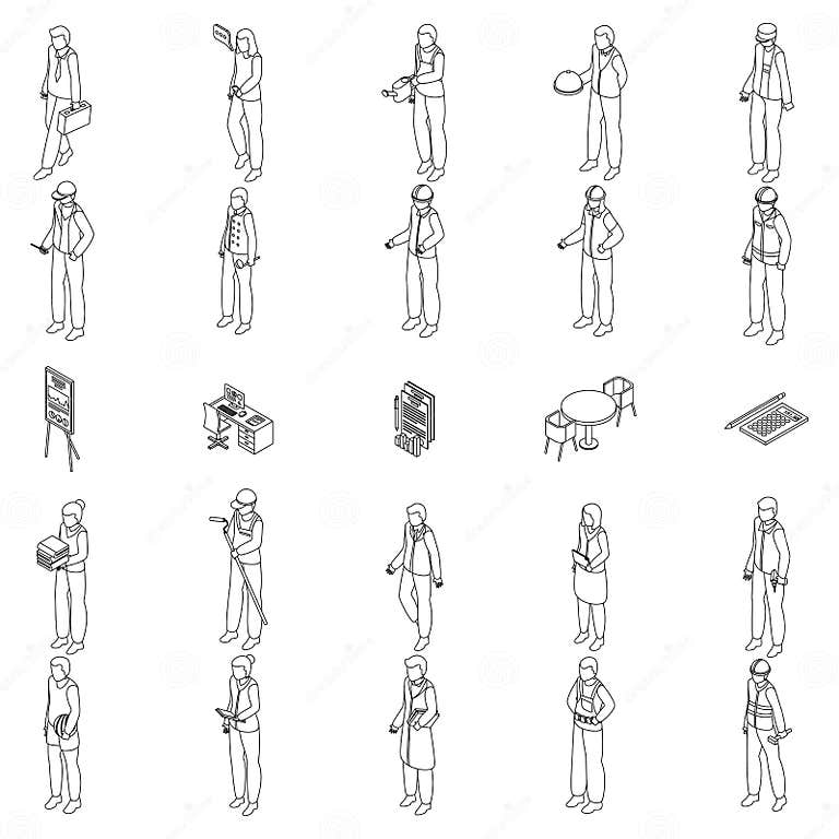 Contribute Work Icon, Isometric Style Stock Vector - Illustration of ...