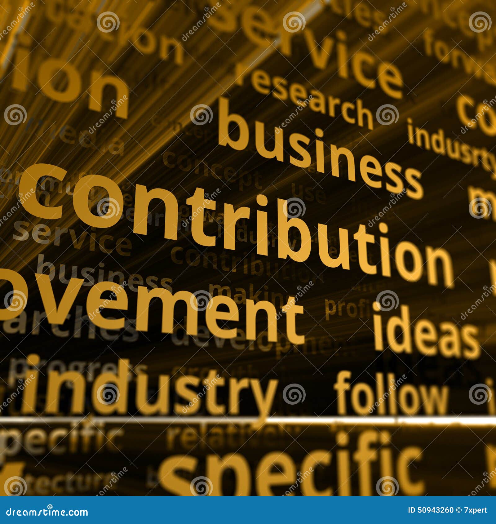 Contribution concept stock illustration. Illustration of communication ...