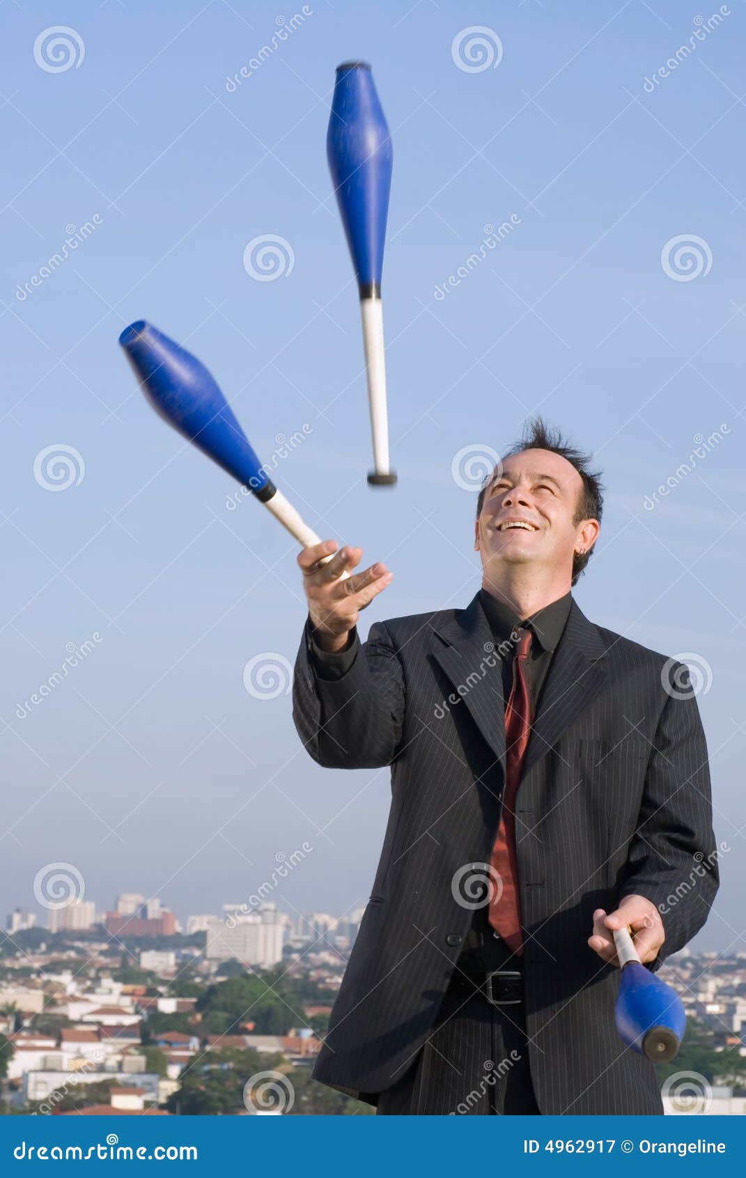 In Control stock image. Image of caucasian, business, juggling - 4962917