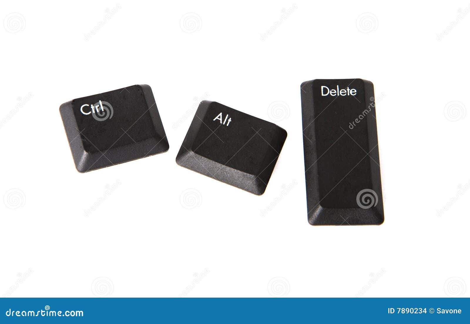 Control Alt Delete stock photo. Image of manager, keys - 7890234
