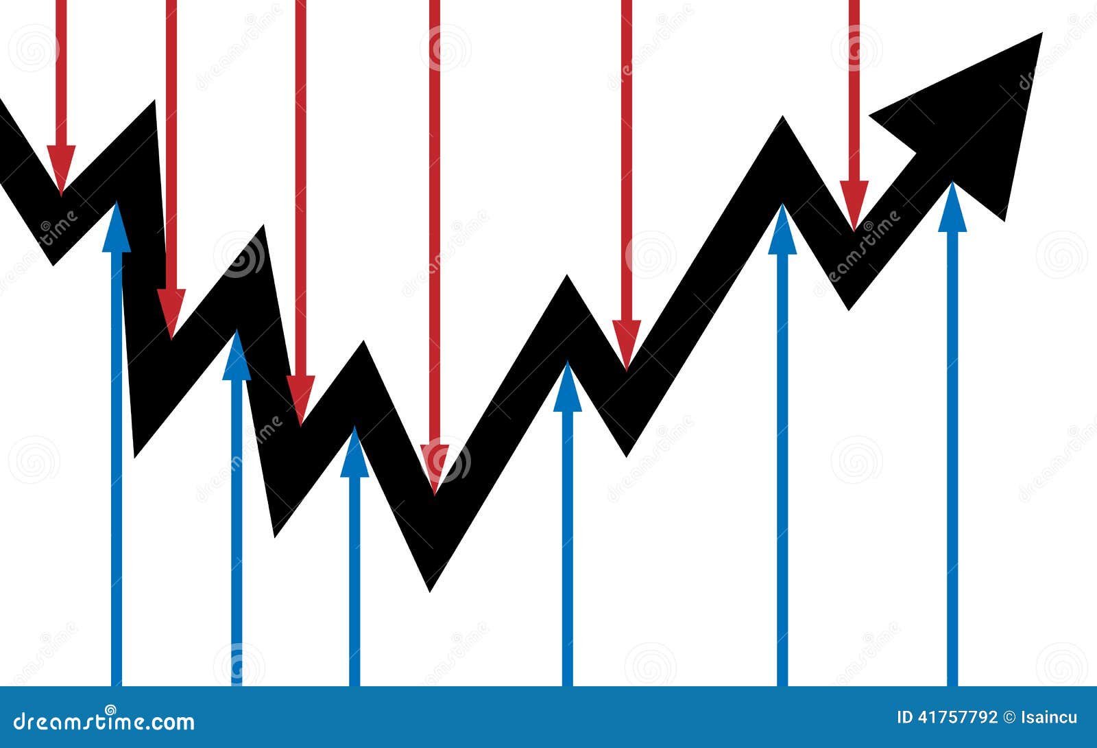 Control the arrow stock vector. Illustration of isolated - 41757792
