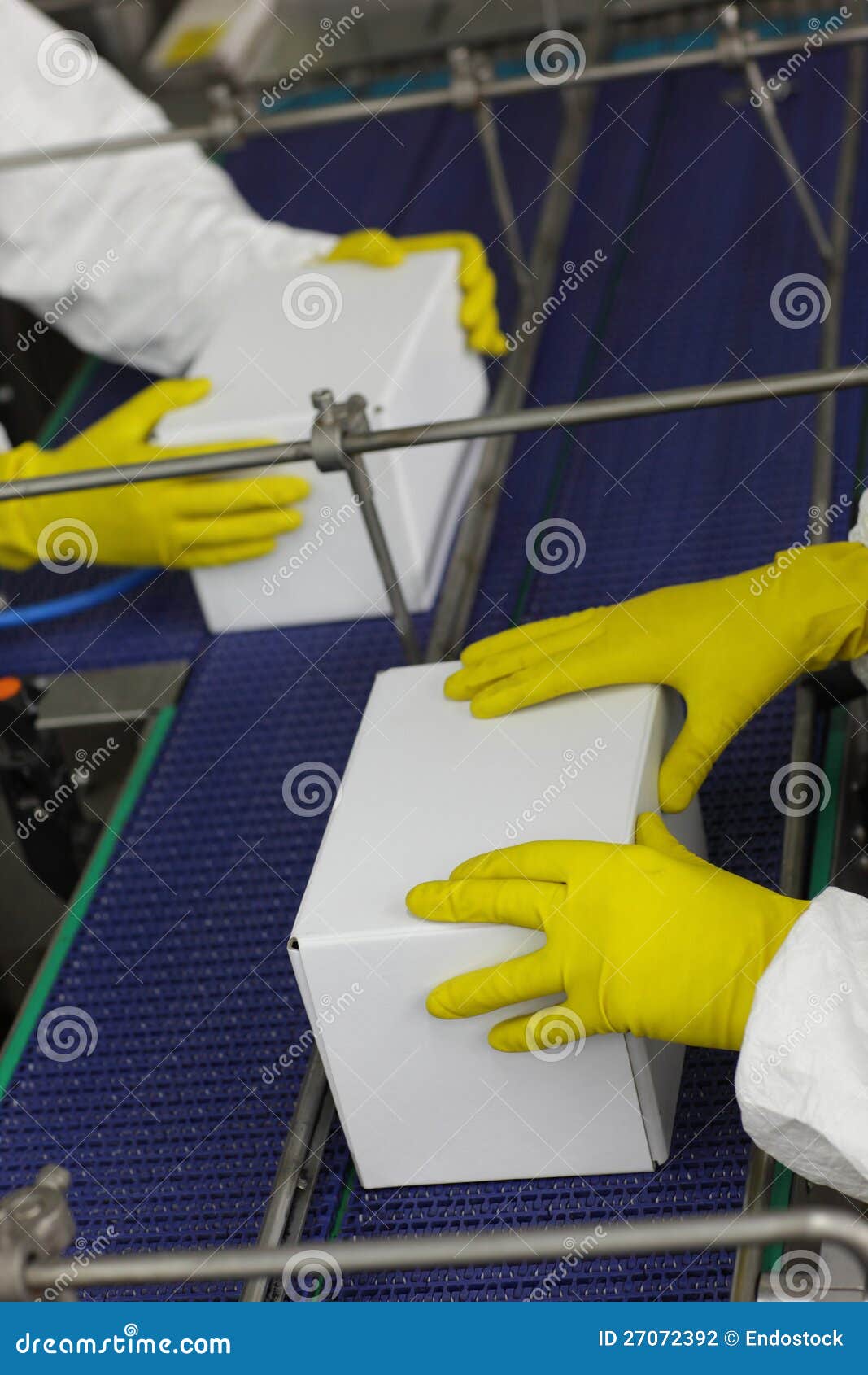 Control at Automatic Production Line in Factory Stock Photo - Image of ...