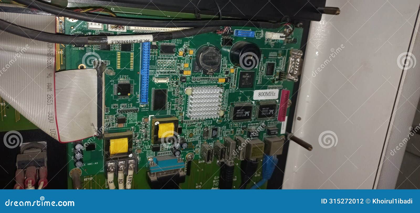 Control Board Hmi Embeded Processore Editorial Photography - Image of ...