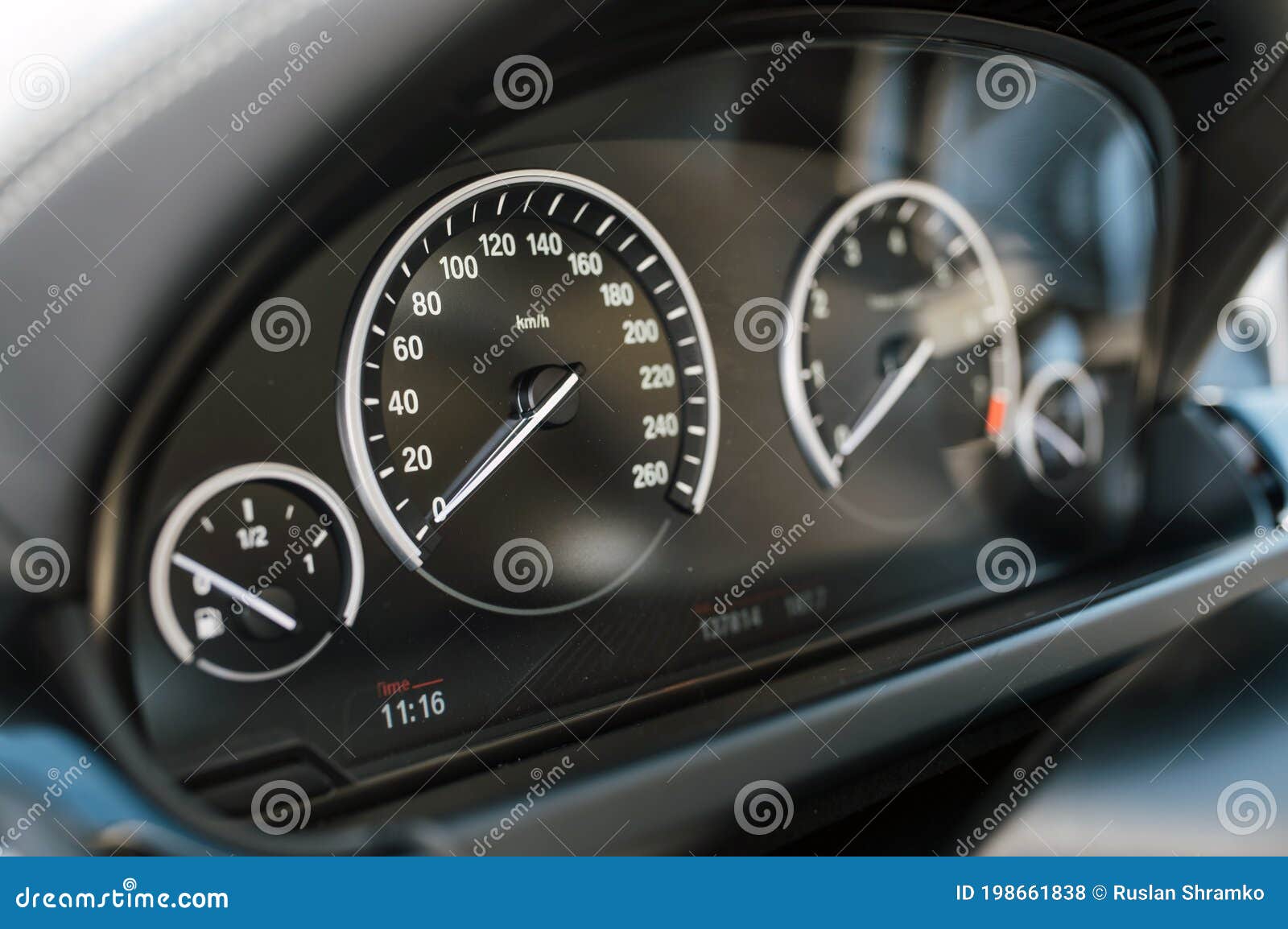 Control Board for Various Driver Assistance Systems in a Luxury Car ...