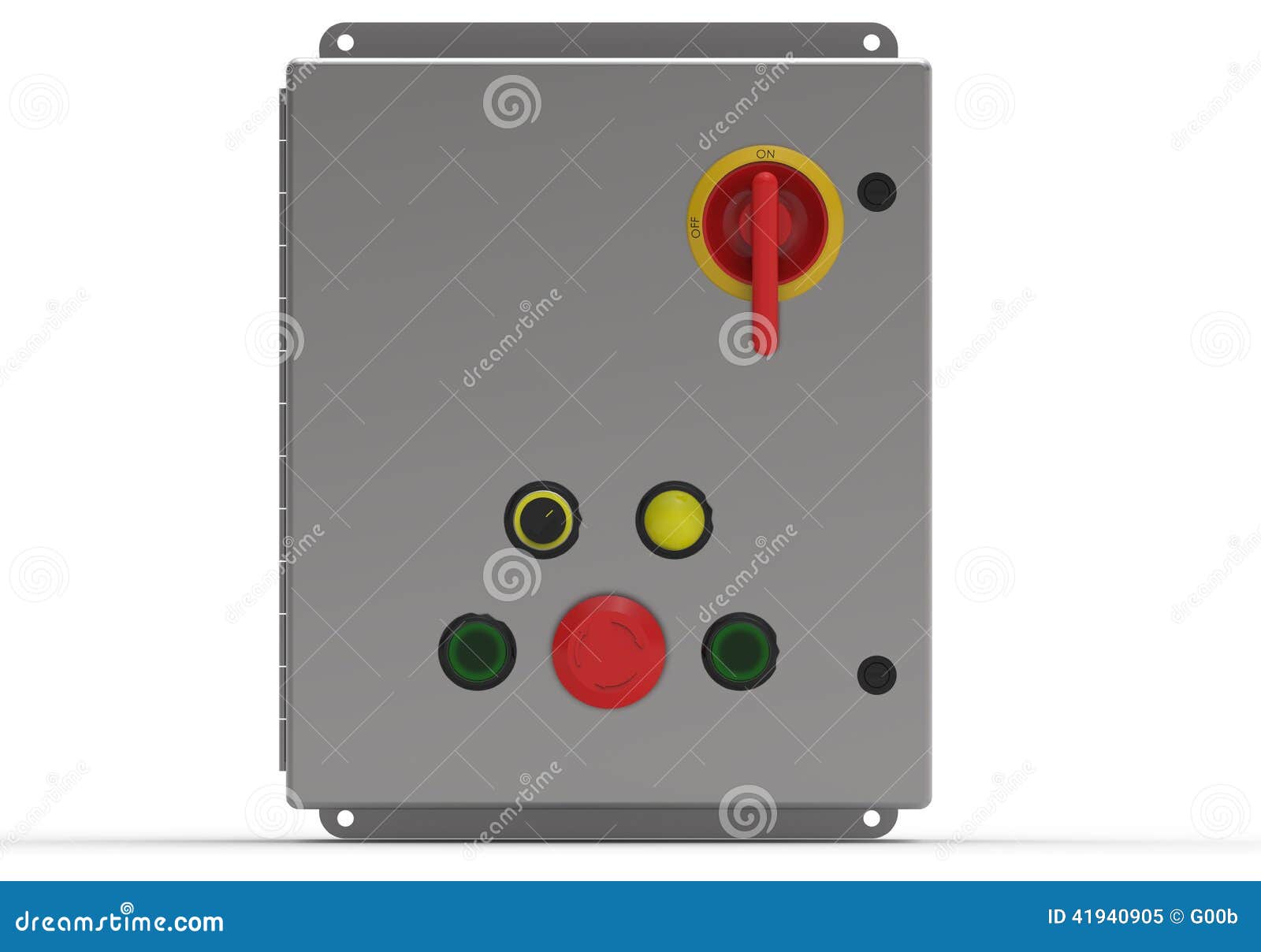 Control box stock illustration. Illustration of circuit - 41940905
