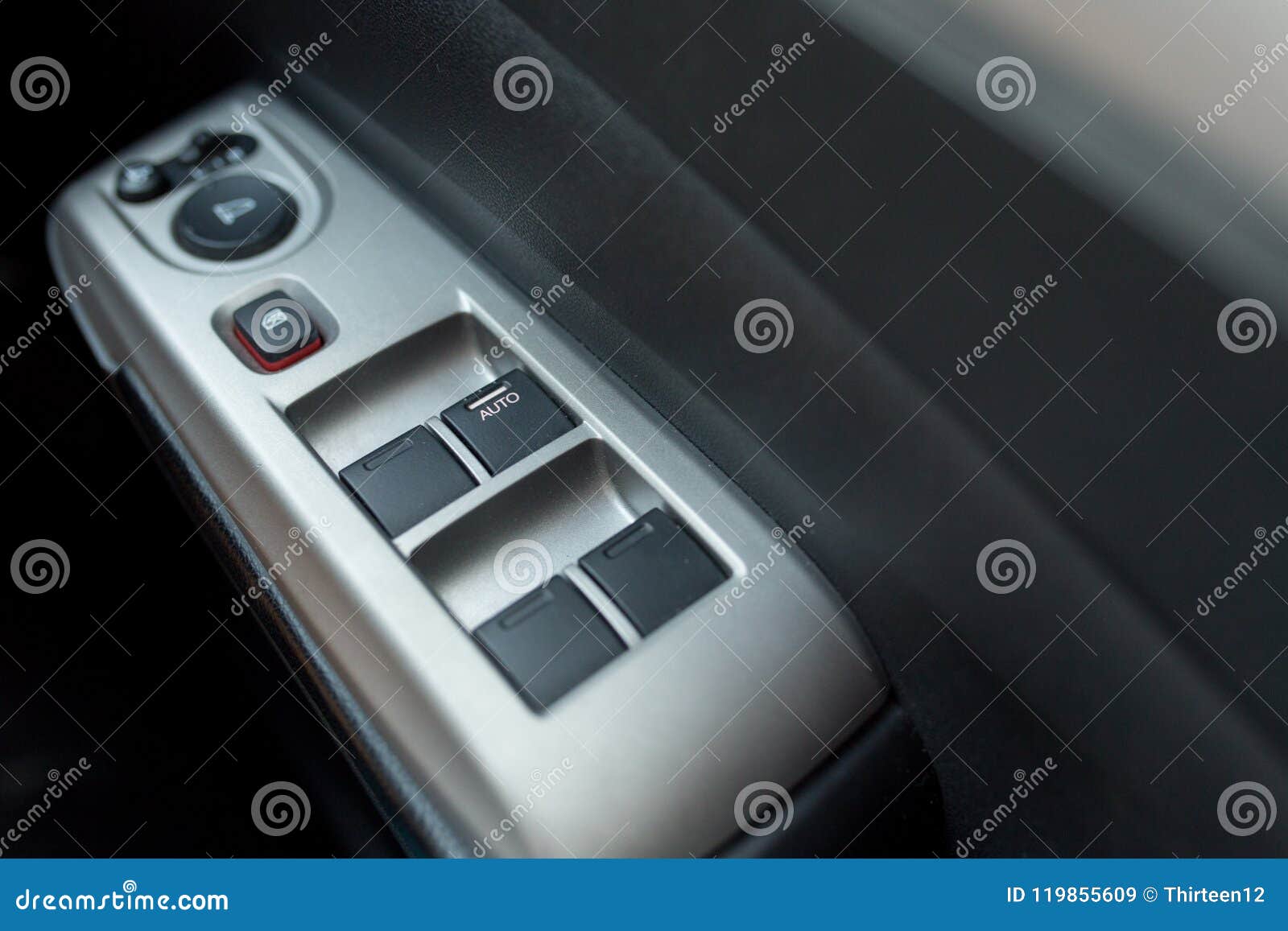 Control Buttons Inside a Car Stock Image - Image of control, close ...