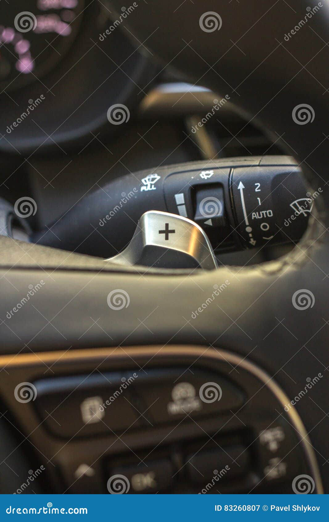 Control Buttons on Steering Wheel Stock Image - Image of play, male ...