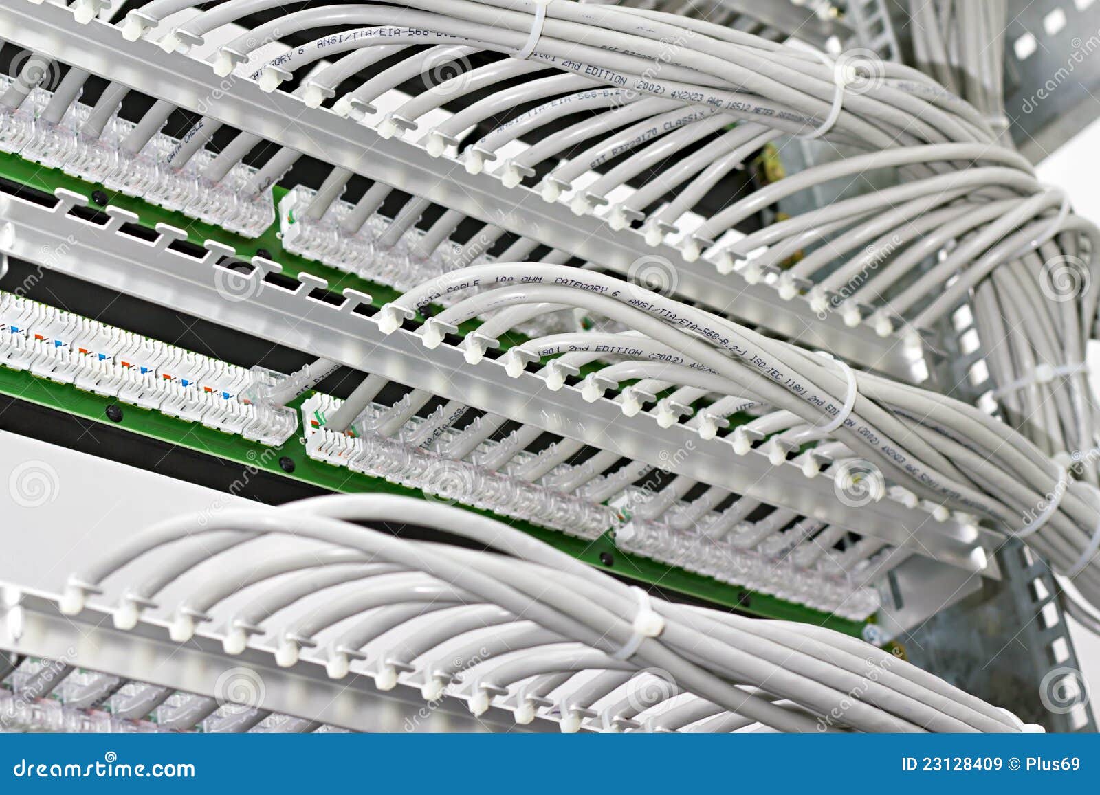 Control Cabinet With Patch Panel Royalty-Free Stock Photography ...