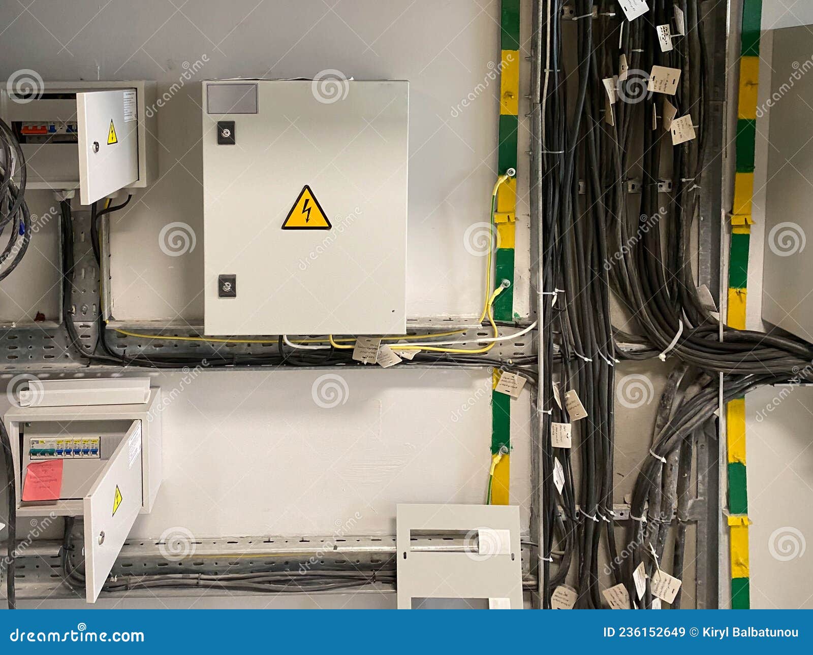 The Control Cabinets - All Industrial and Manufacturers Editorial Stock ...