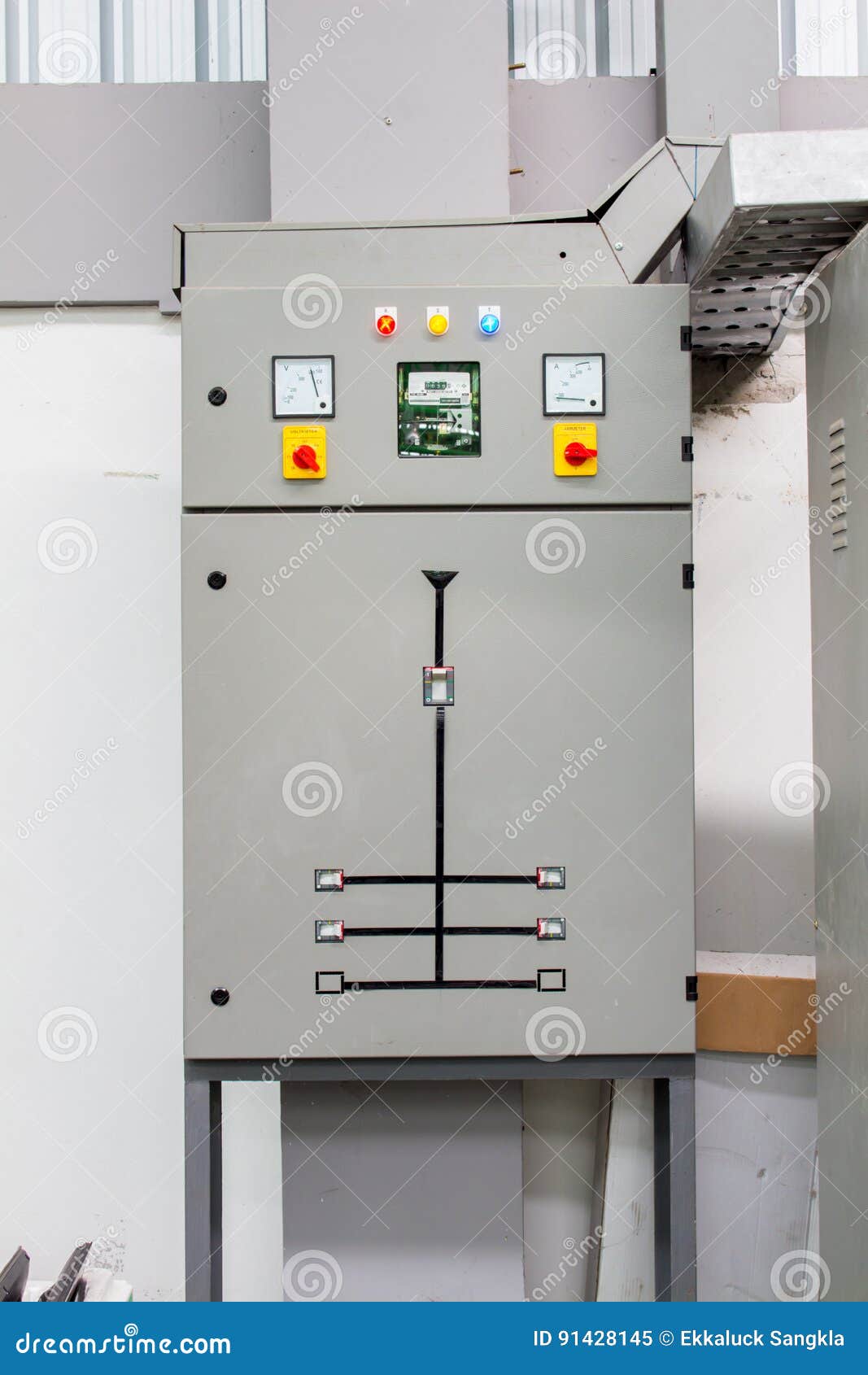 The Control Cabinets - All Industrial and Manufacturers Stock Image ...
