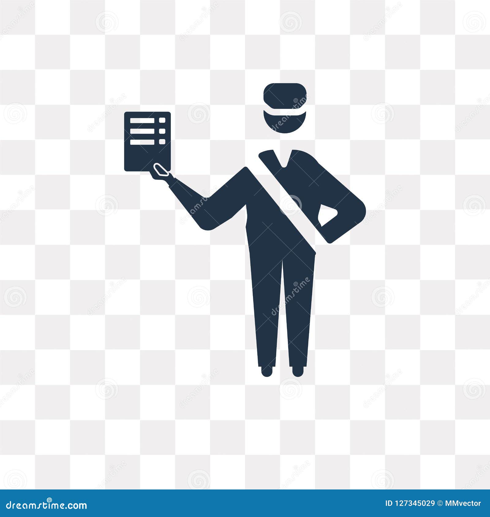 Control Check Vector Icon Isolated on Transparent Background, Co Stock ...