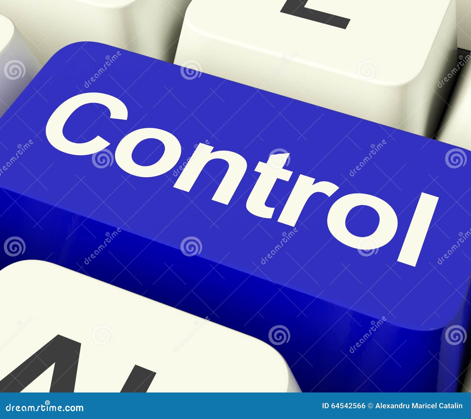Control Computer Key Showing Remote Controller or Interface Stock Photo ... Control Computer Key Showing Remote Controller or Interface Stock Photo ...