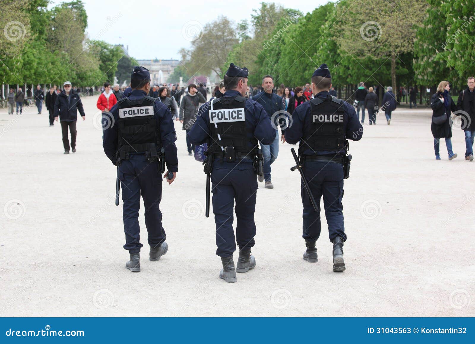Control De Policía Francés La Calle Foto de archivo editorial - Imagen ...