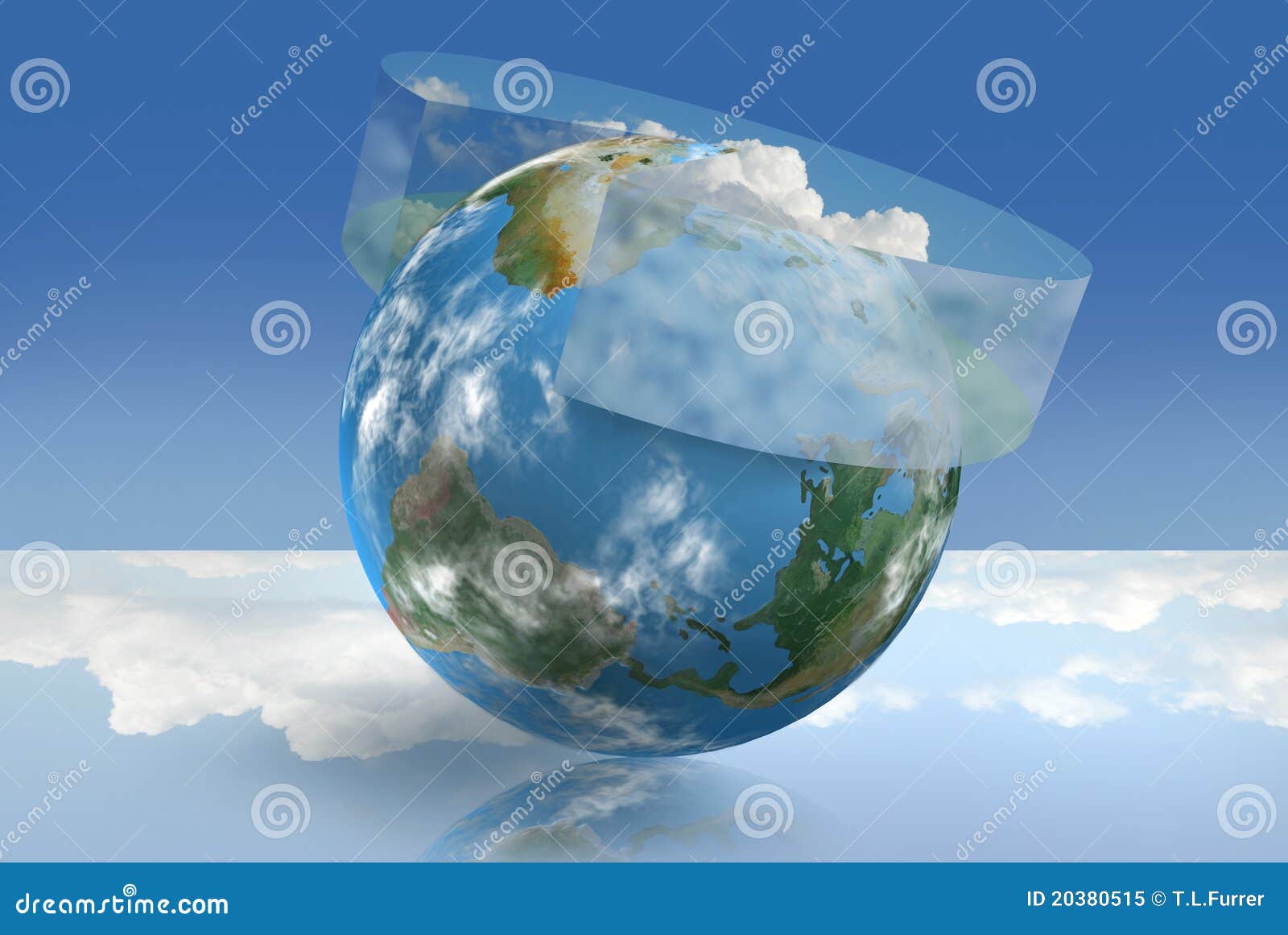 Control del clima stock de ilustración. Ilustración de cielo - 20380515